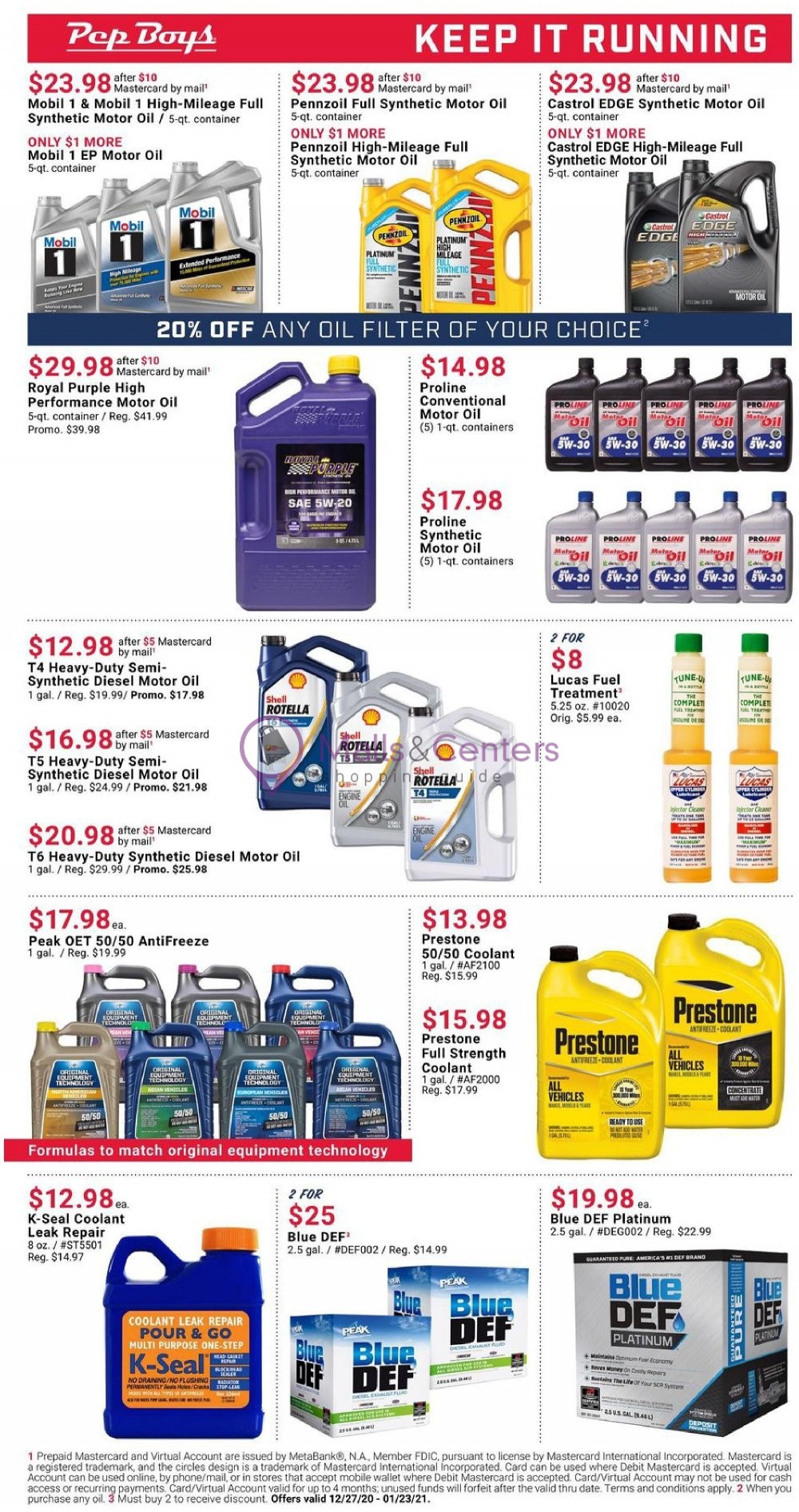 Pep Boys Weekly Ad - sales & flyers specials - MallsCenters