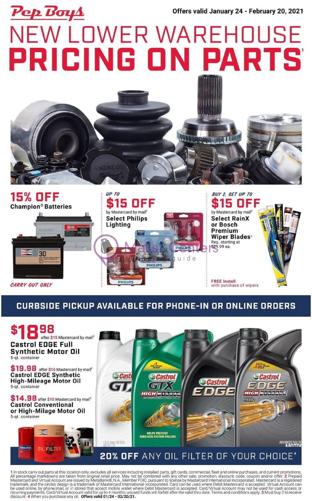 Pep Boys Weekly Ad - sales & flyers specials - MallsCenters
