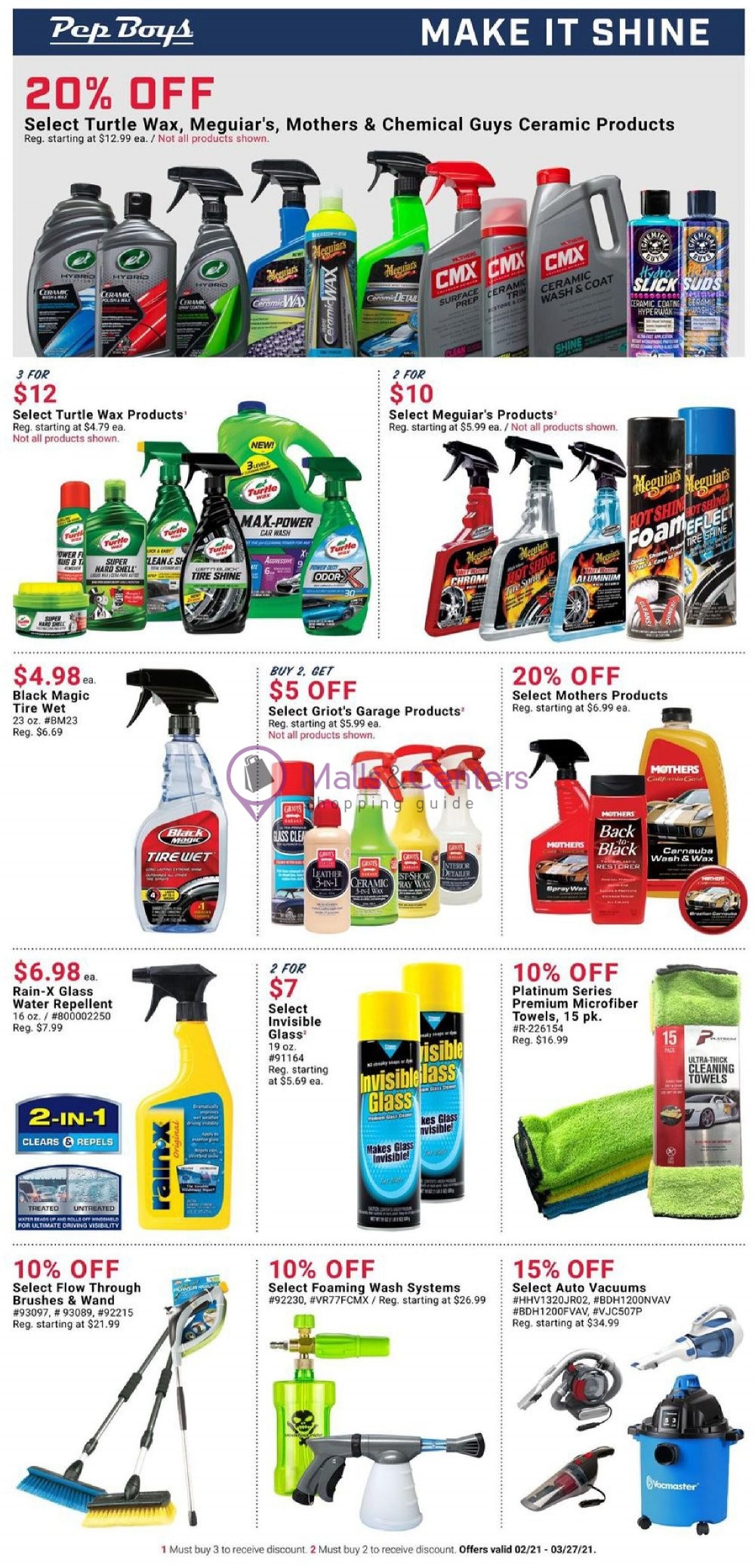 Pep Boys Weekly Ad - sales & flyers specials - MallsCenters