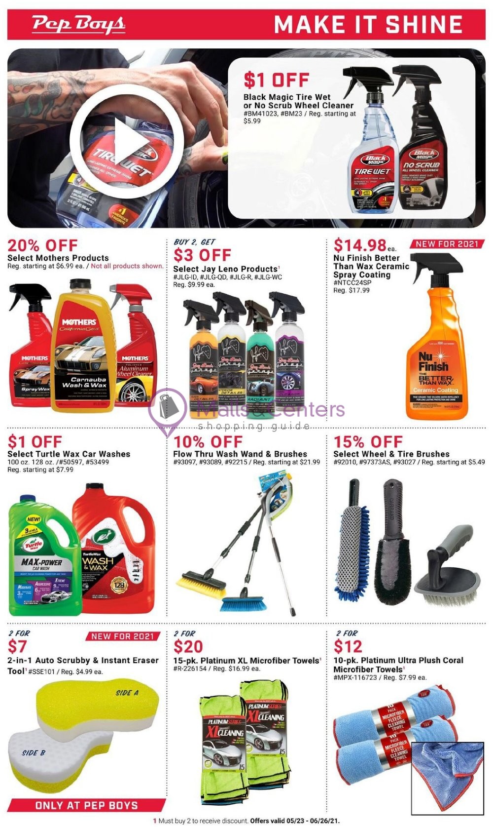 Pep Boys Weekly Ad - sales & flyers specials - MallsCenters