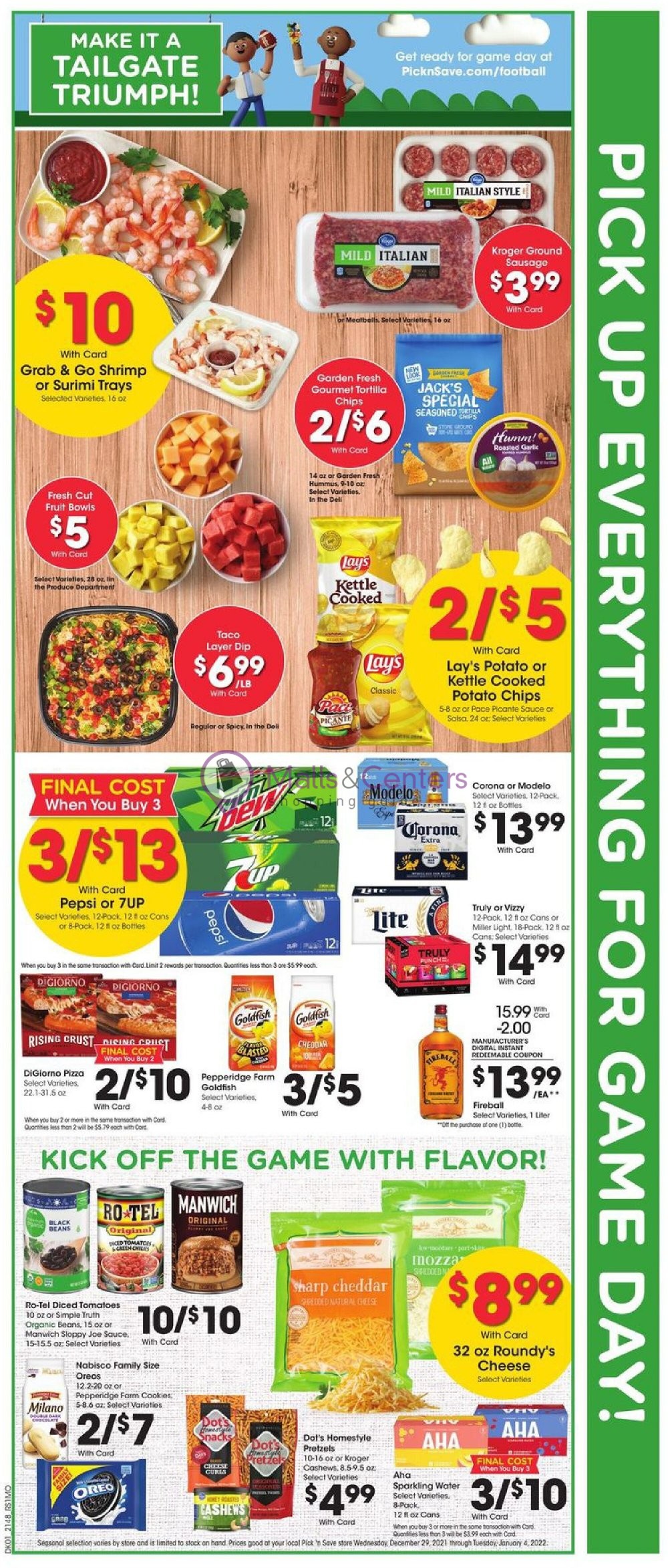 Pick n Save Weekly Ad Valid From 12 29 2021 To 01 04 2022 MallsCenters