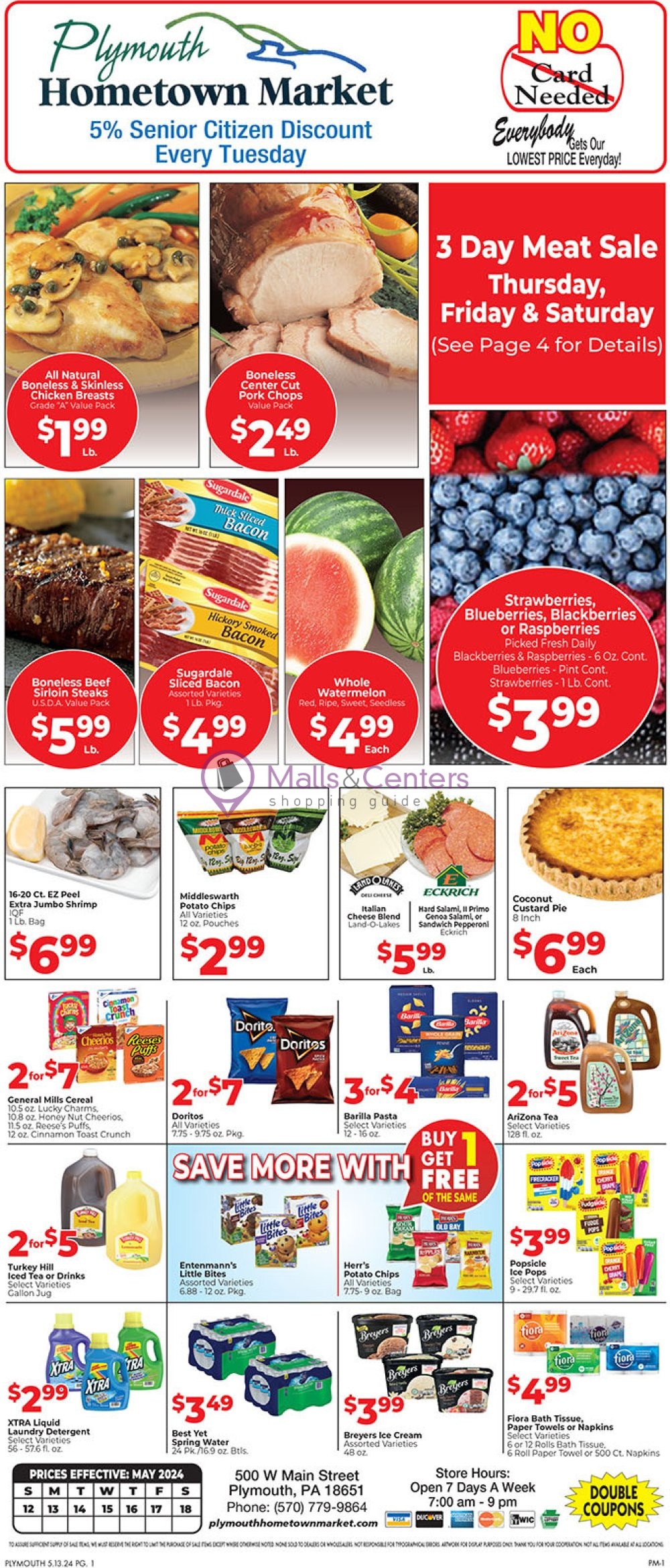 Plymouth Hometown Market Weekly Ad, from Sun, 5/12/2024 - sales ...