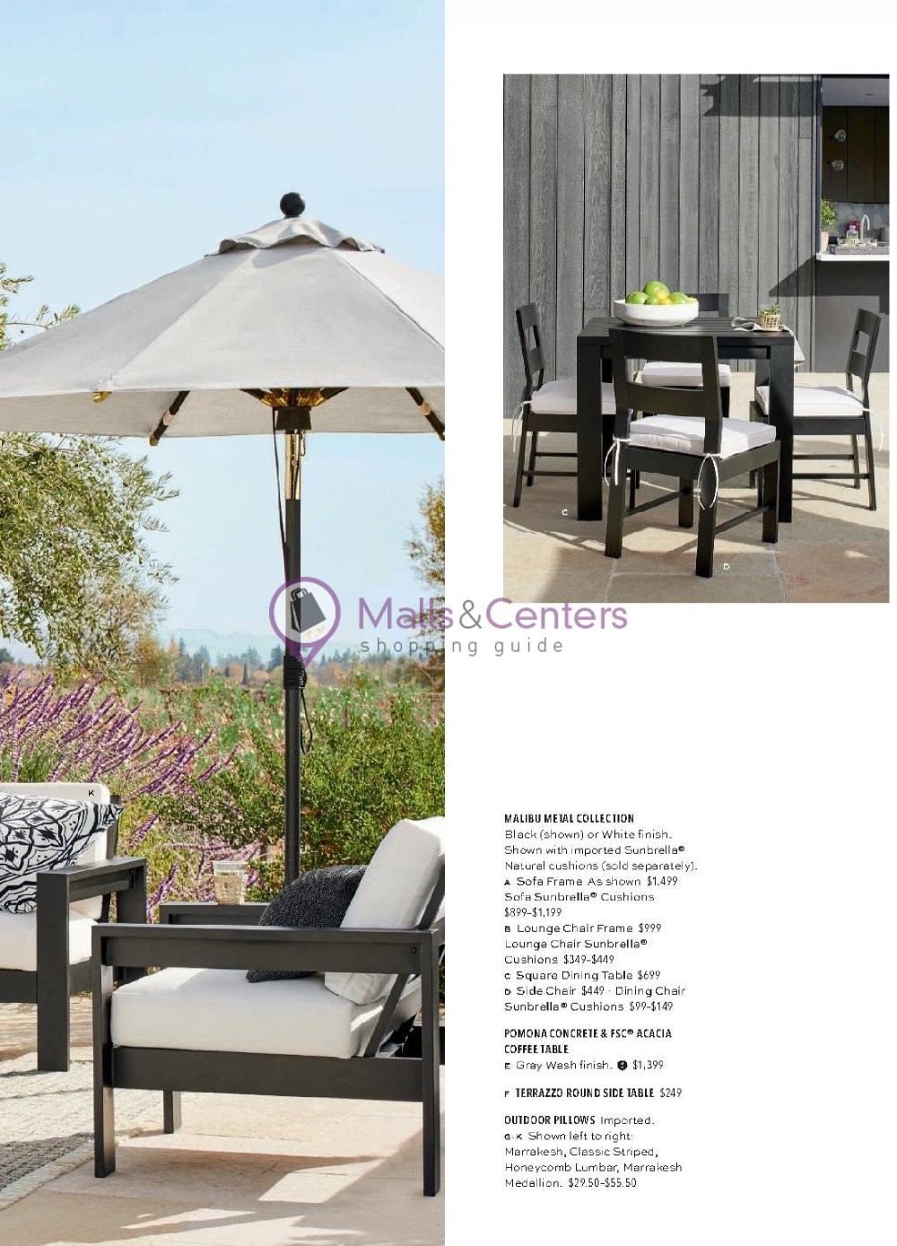 Pottery Barn Weekly Ad - sales & flyers specials - MallsCenters
