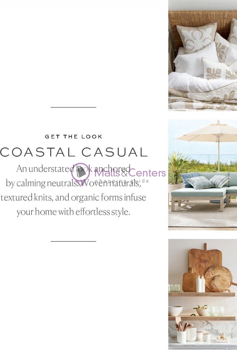 Pottery Barn Weekly Ad - sales & flyers specials - MallsCenters