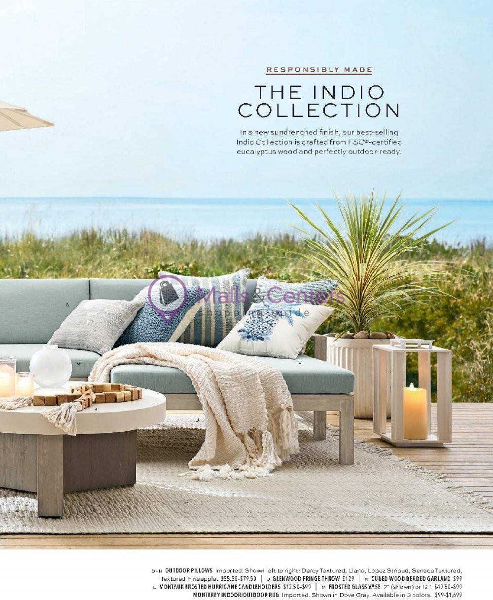 Pottery Barn Weekly Ad - sales & flyers specials - MallsCenters