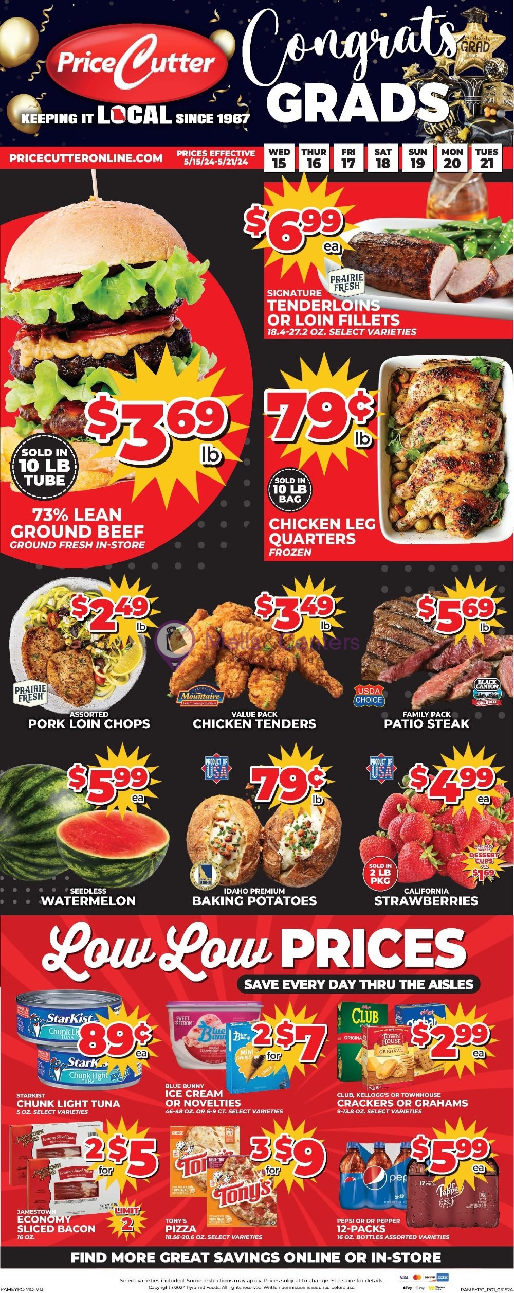 Price Cutter Weekly ad valid from 05/15/2024 to 05/21/2024 - MallsCenters