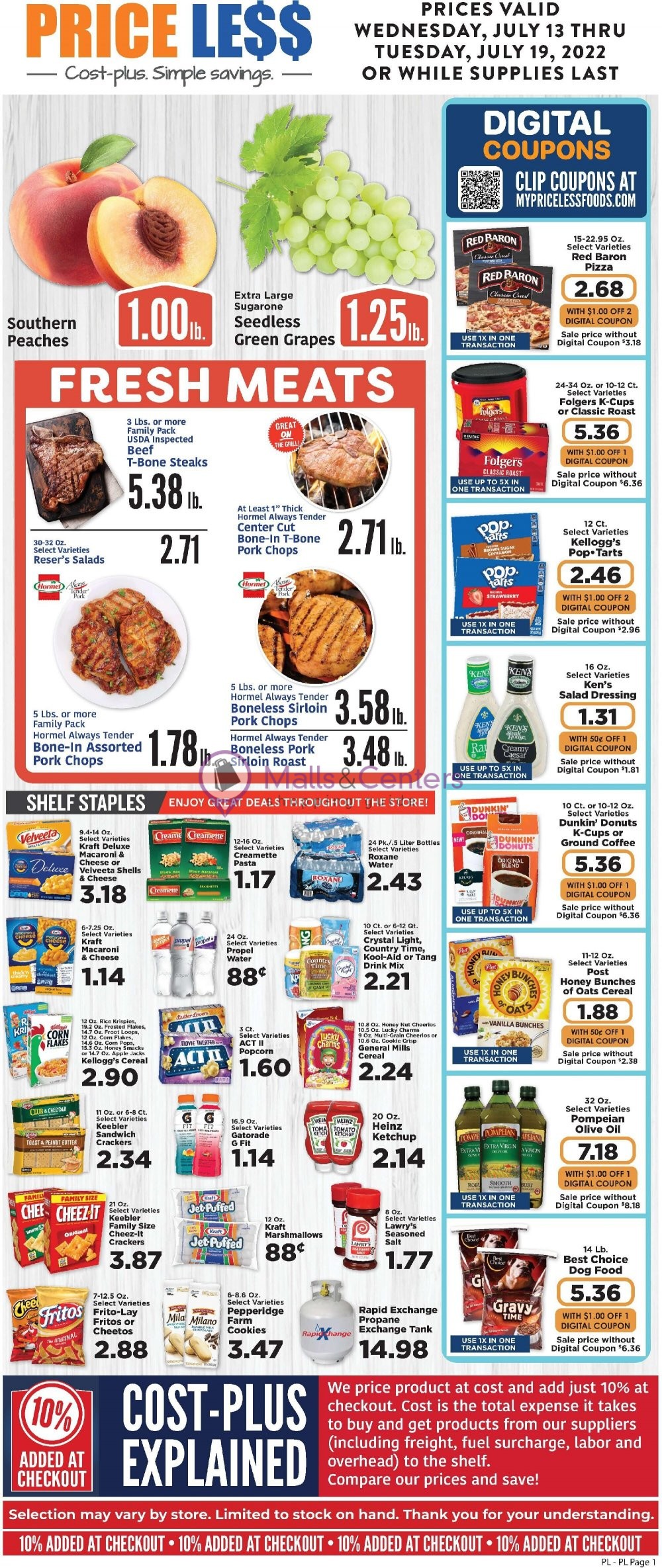 Price Less Foods Weekly Ad - sales & flyers specials - MallsCenters