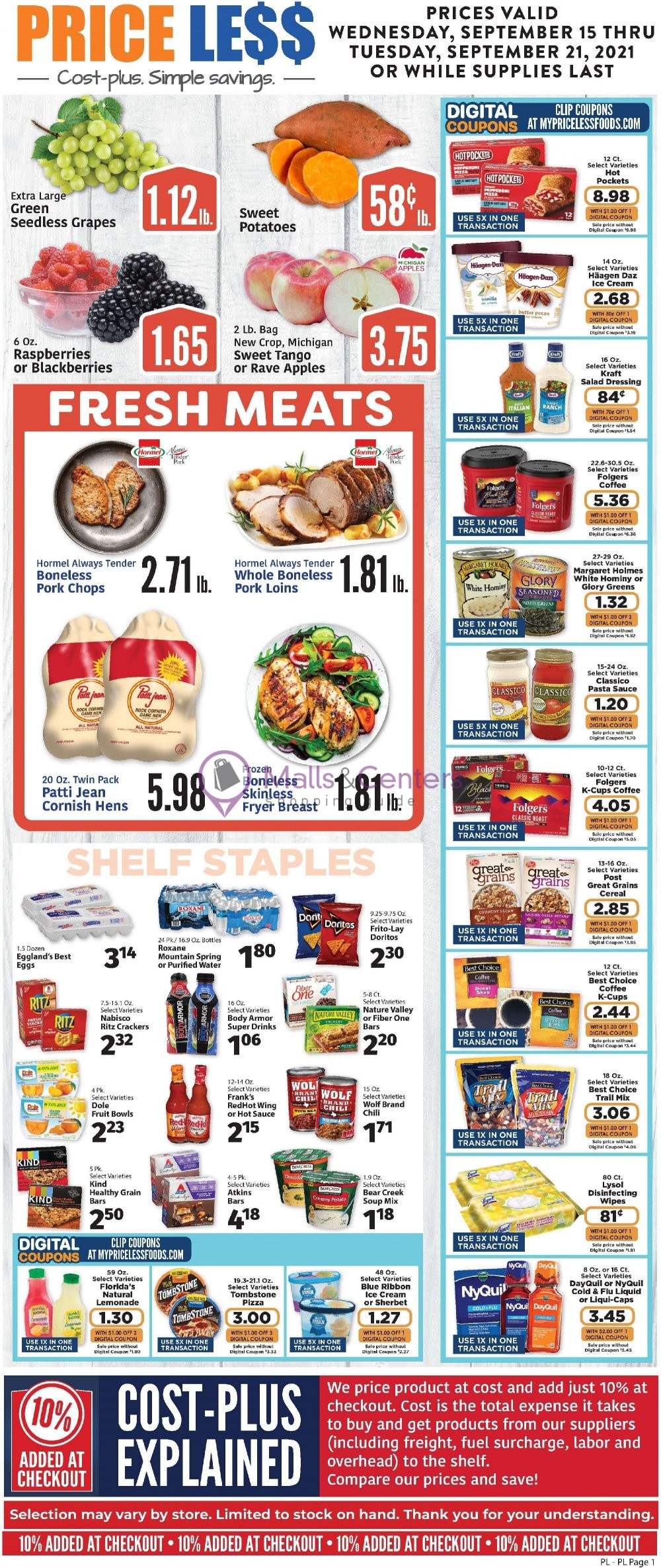 Price Less Foods Weekly Ad - sales & flyers specials - MallsCenters