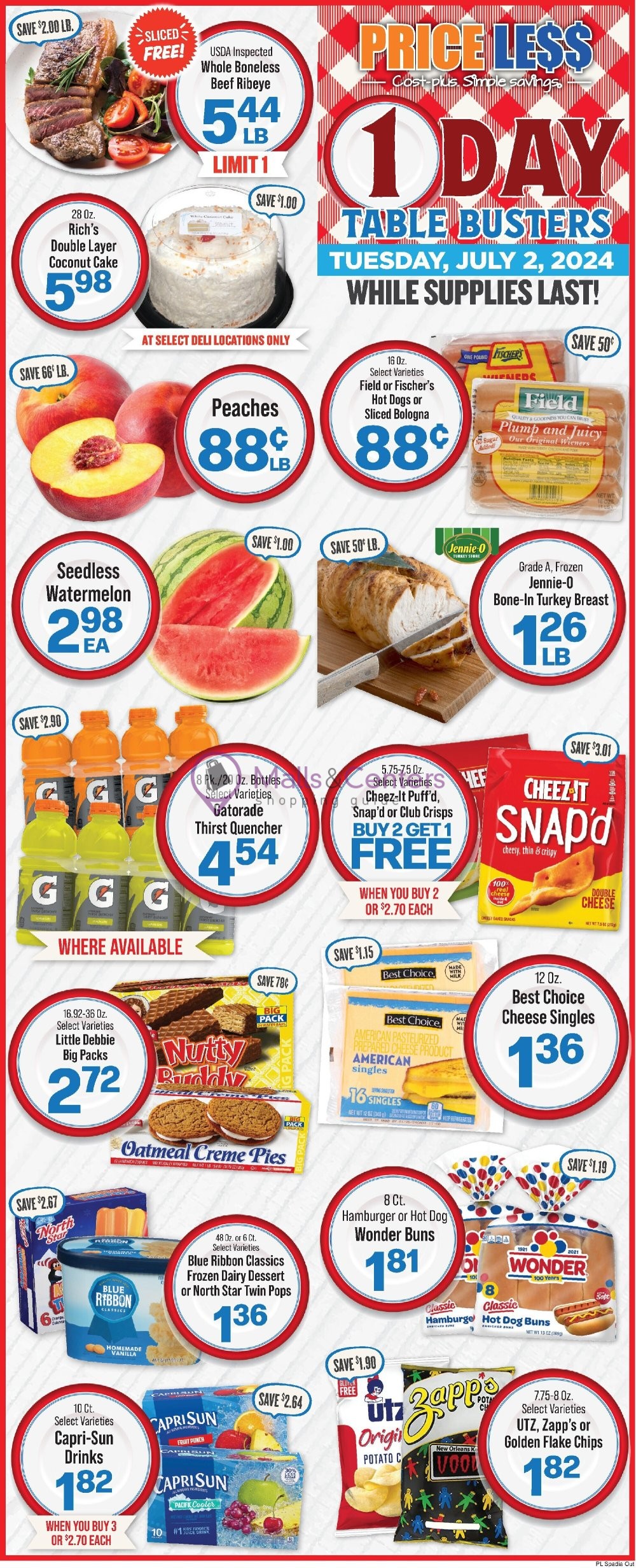 Price Less Foods Weekly ad valid from 06/26/2024 to 07/02/2024 ...