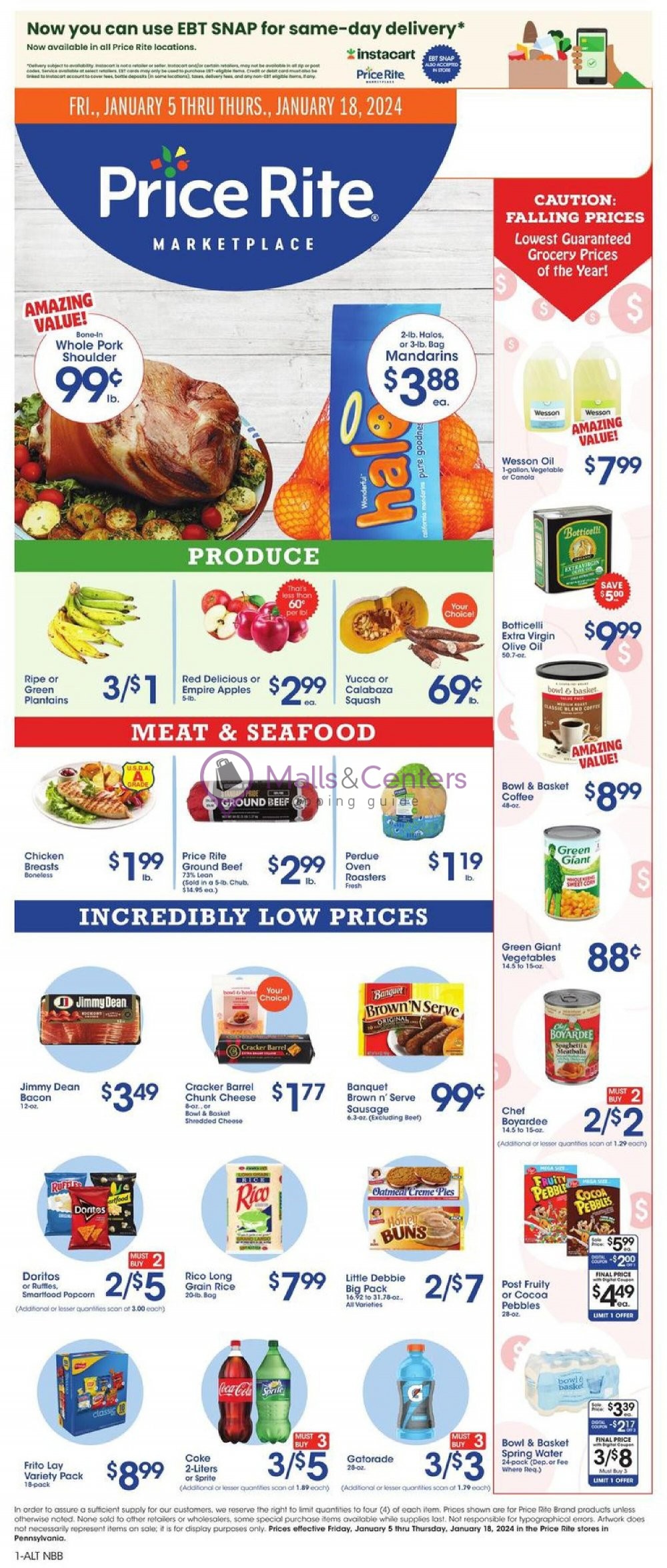 Price Rite Weekly Ad, from Fri, 1/5/2024 - sales & flyers specials ...