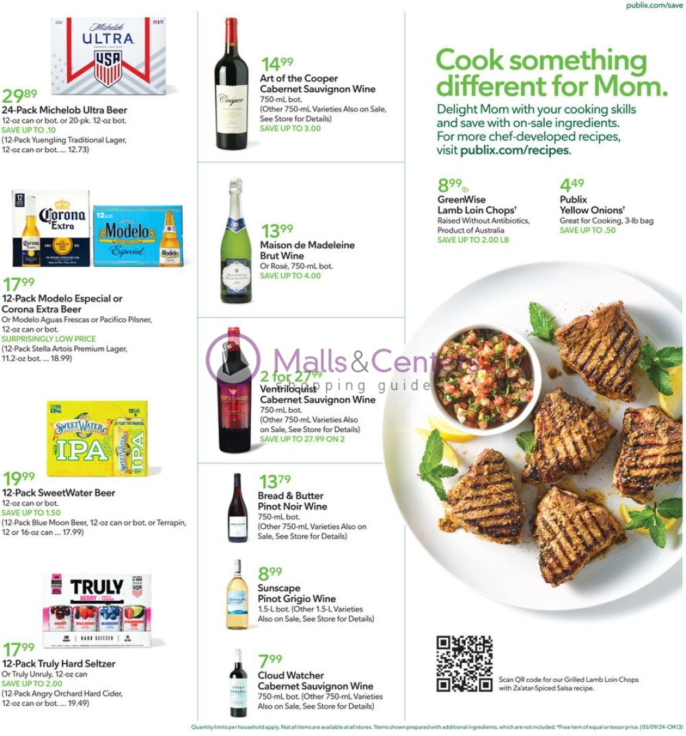 Publix Weekly ad valid from 05/08/2024 to 05/14/2024 - MallsCenters