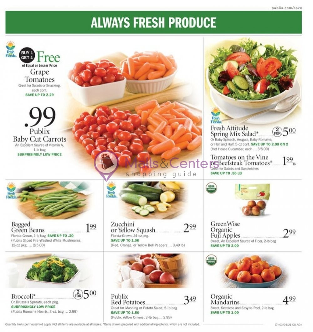 Publix Weekly Ad - sales & flyers specials - MallsCenters