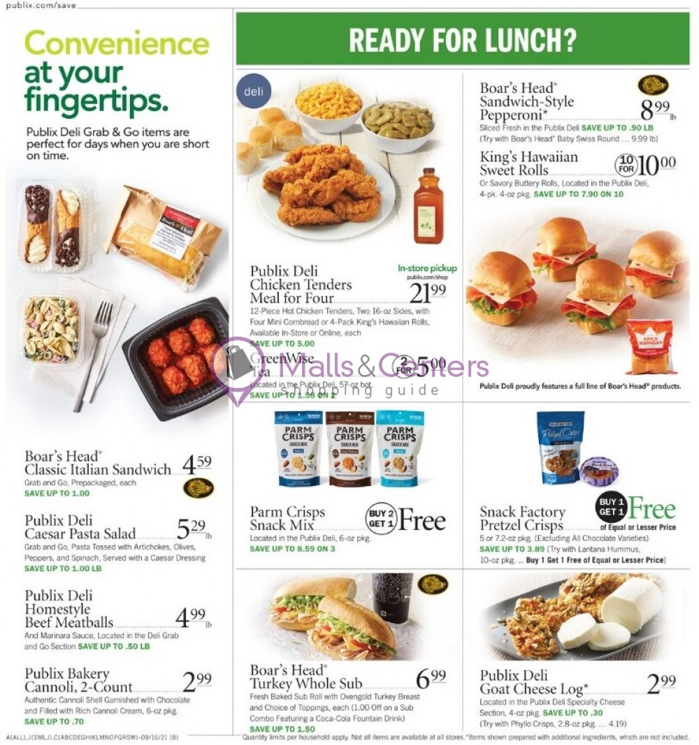 Publix Weekly Ad - sales & flyers specials - MallsCenters