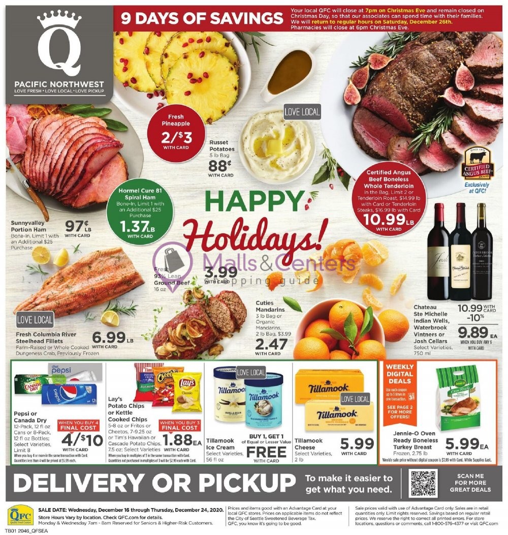 QFC Quality Food Centers Weekly Ad - sales & flyers specials - MallsCenters