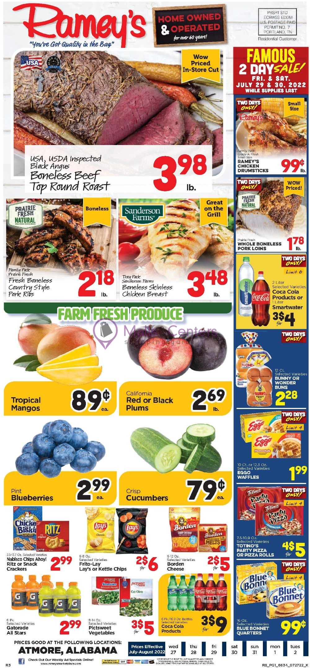 Ramey's Weekly Ad - sales & flyers specials - MallsCenters