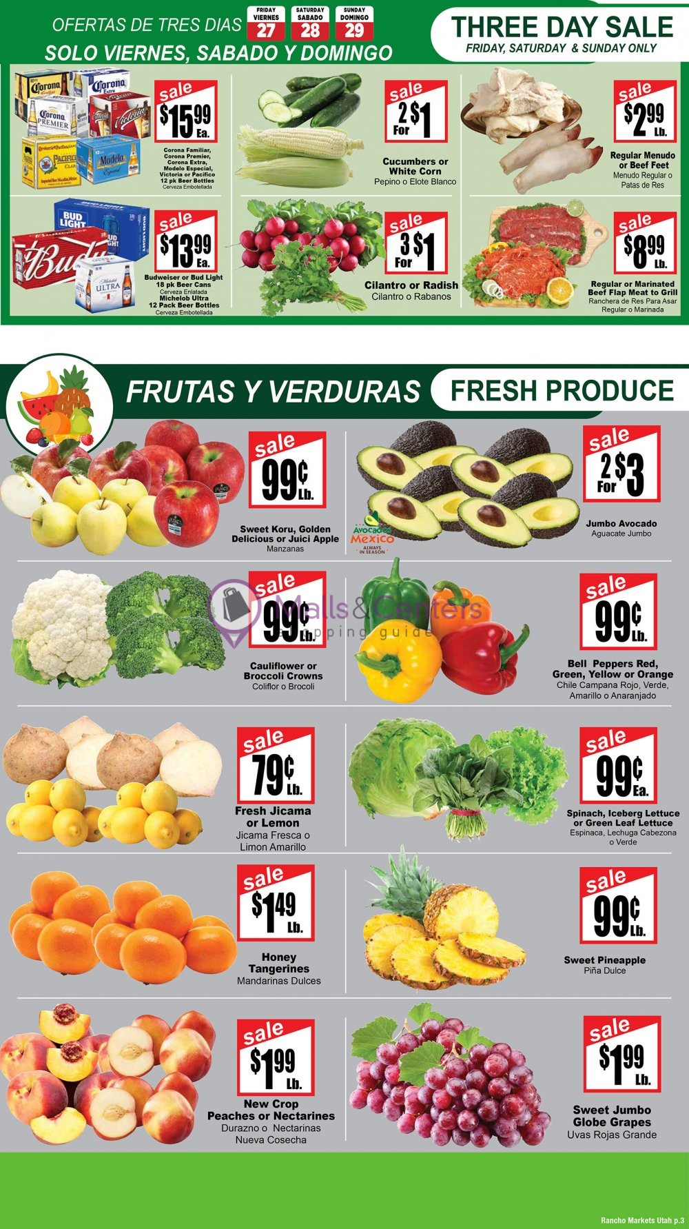 Rancho Markets Weekly Ad - sales & flyers specials - MallsCenters