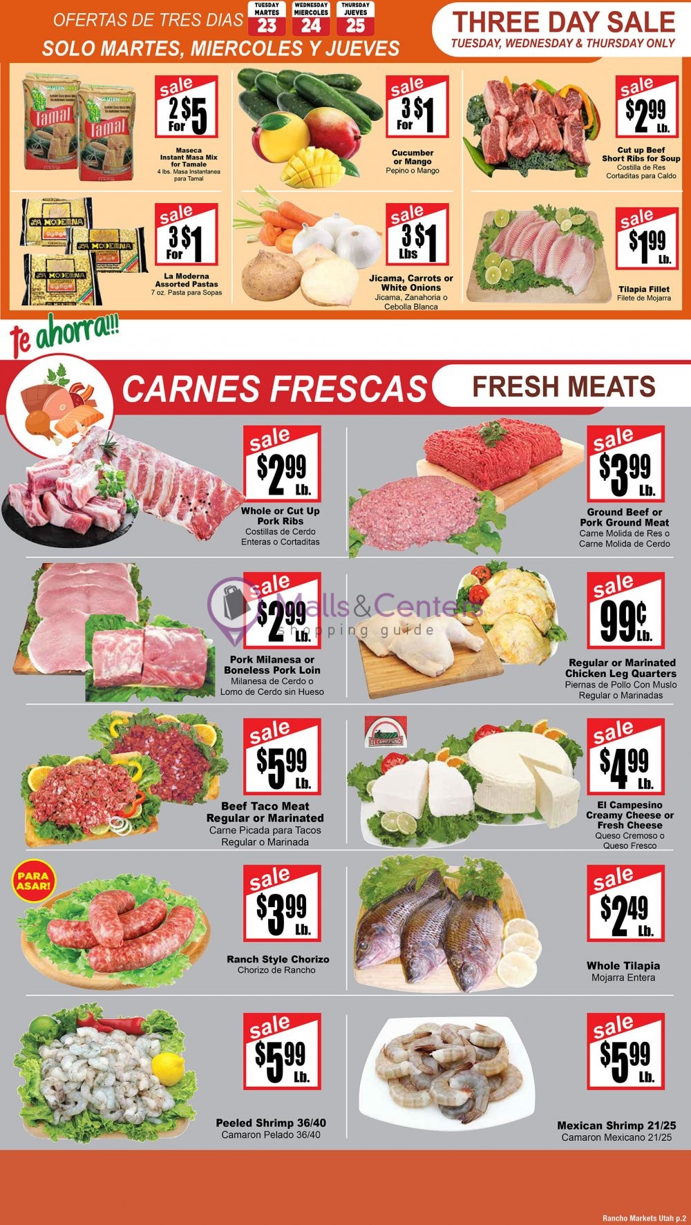 Rancho Markets Weekly ad valid from 05/23/2023 to 05/29/2023 - MallsCenters