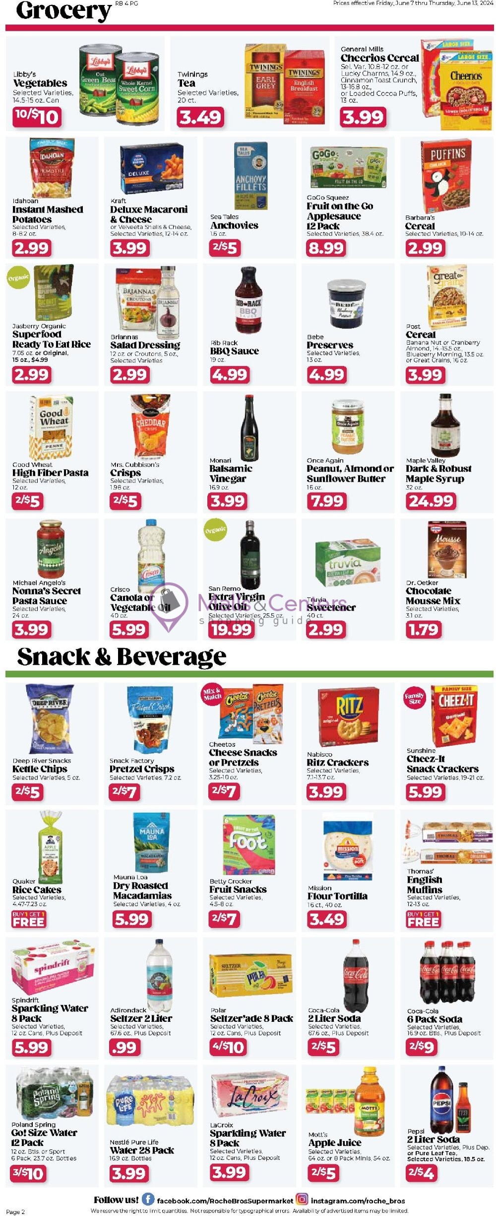 Roche Bros. Supermarkets Weekly ad valid from 06/07/2024 to 06/13/2024 ...