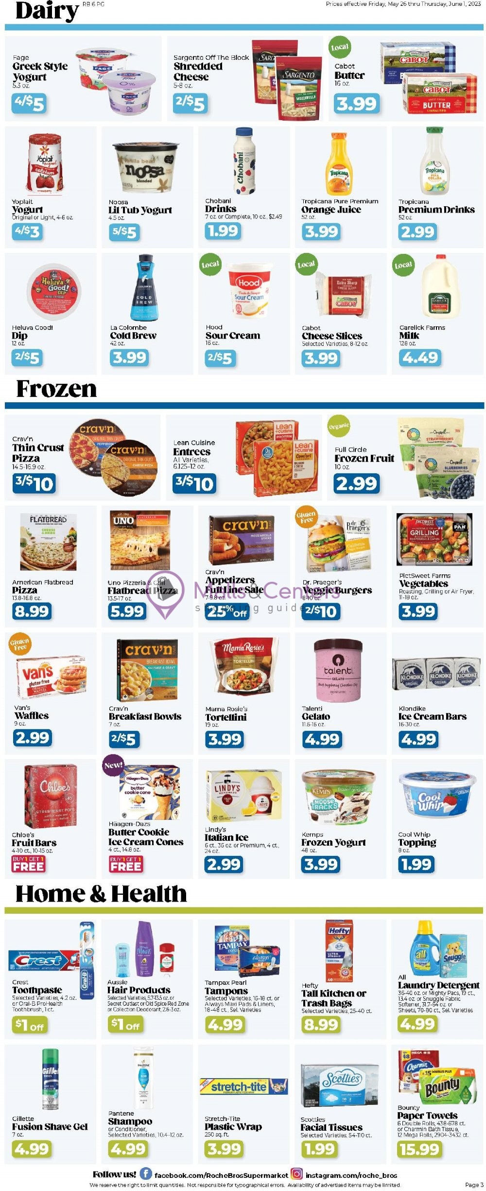 Roche Bros. Supermarkets Weekly ad valid from 05/26/2023 to 06/01/2023 ...