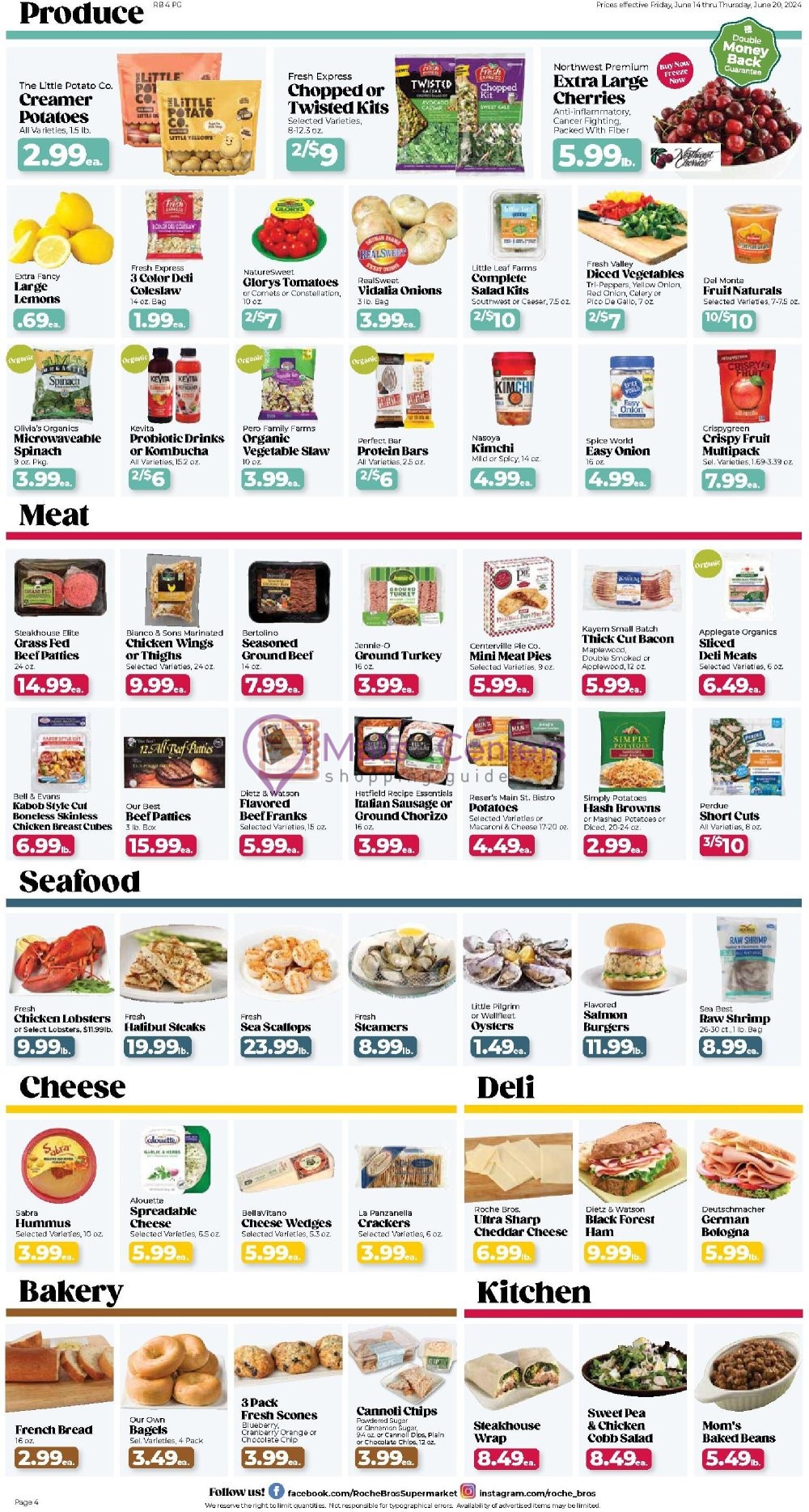 Roche Bros. Supermarkets Weekly ad valid from 06/14/2024 to 06/20/2024 ...