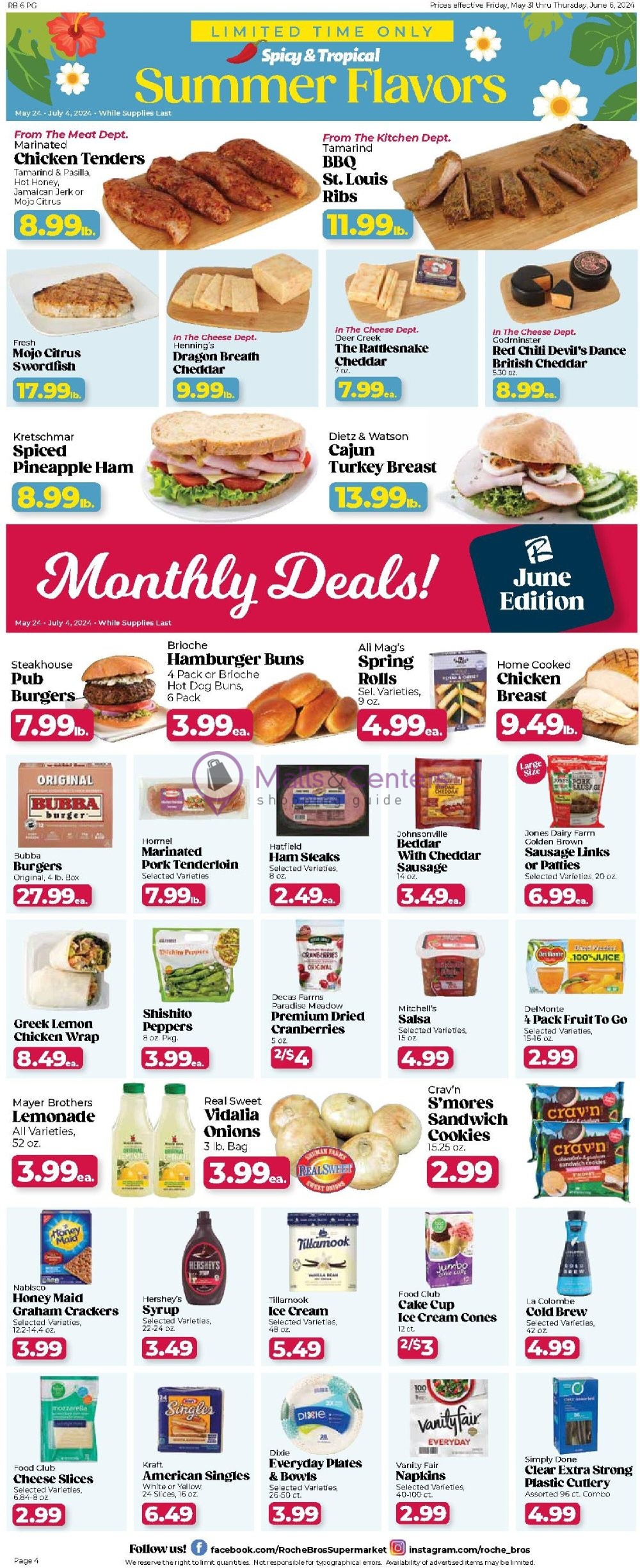 Roche Bros. Supermarkets Weekly ad valid from 06/14/2024 to 06/20/2024 ...