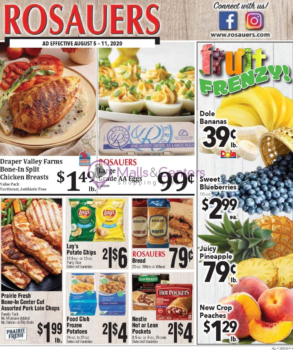 Rosauers Supermarkets Weekly Ad - sales & flyers specials - MallsCenters