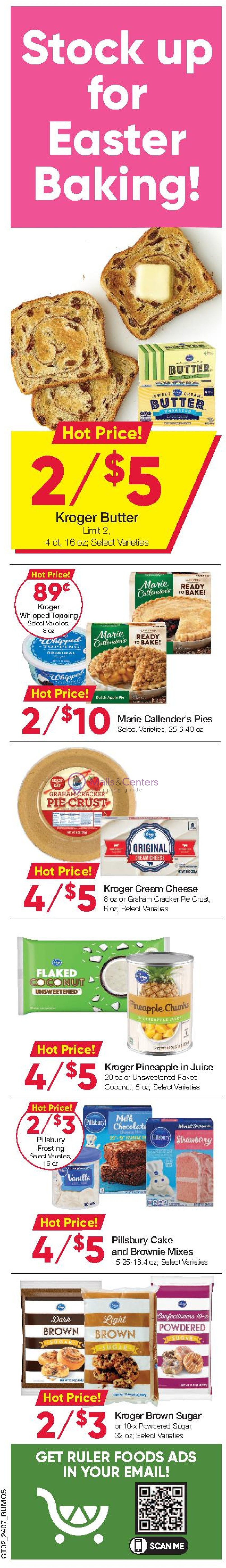Ruler Foods Weekly ad valid from 03/20/2024 to 04/02/2024 - MallsCenters
