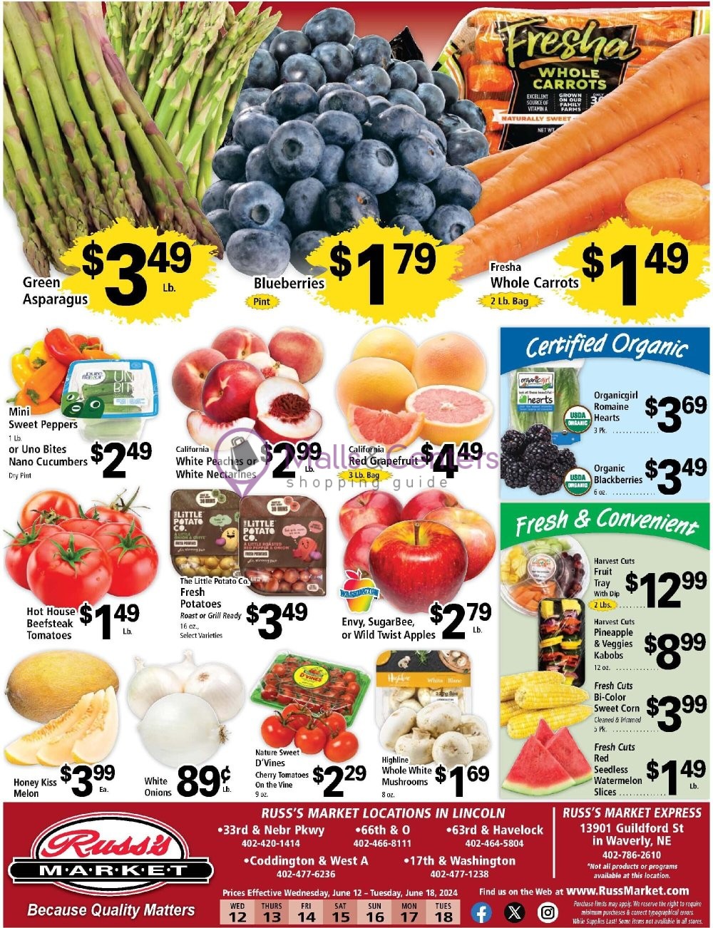 Russ's Market Weekly ad valid from 06/12/2024 to 06/18/2024 - MallsCenters