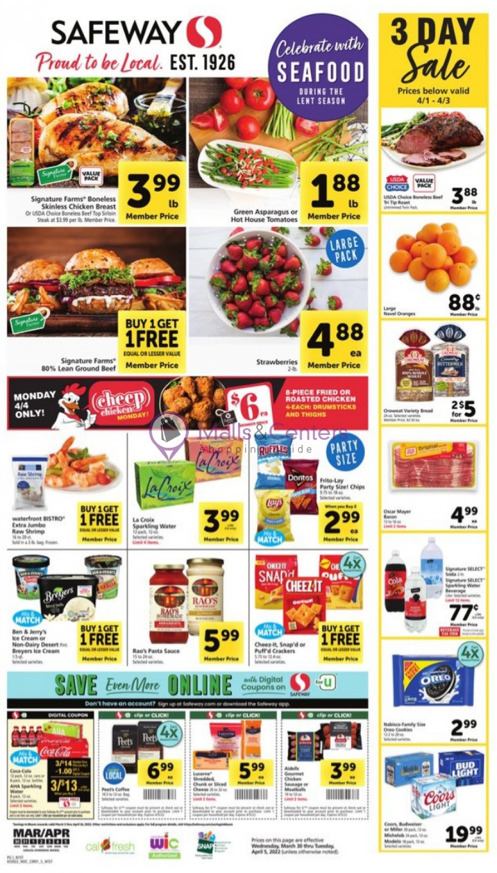 Safeway Weekly Ad - sales & flyers specials - MallsCenters