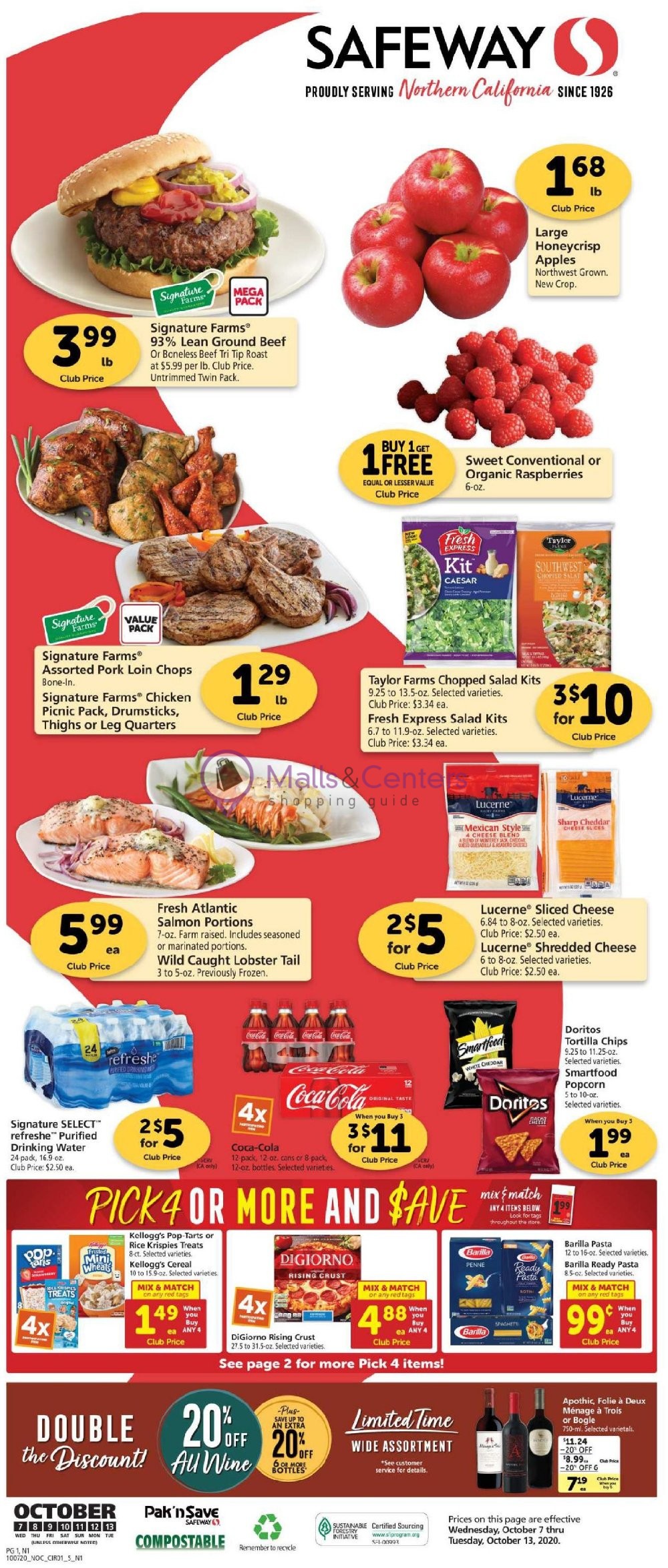 Safeway Weekly Ad - sales & flyers specials - MallsCenters