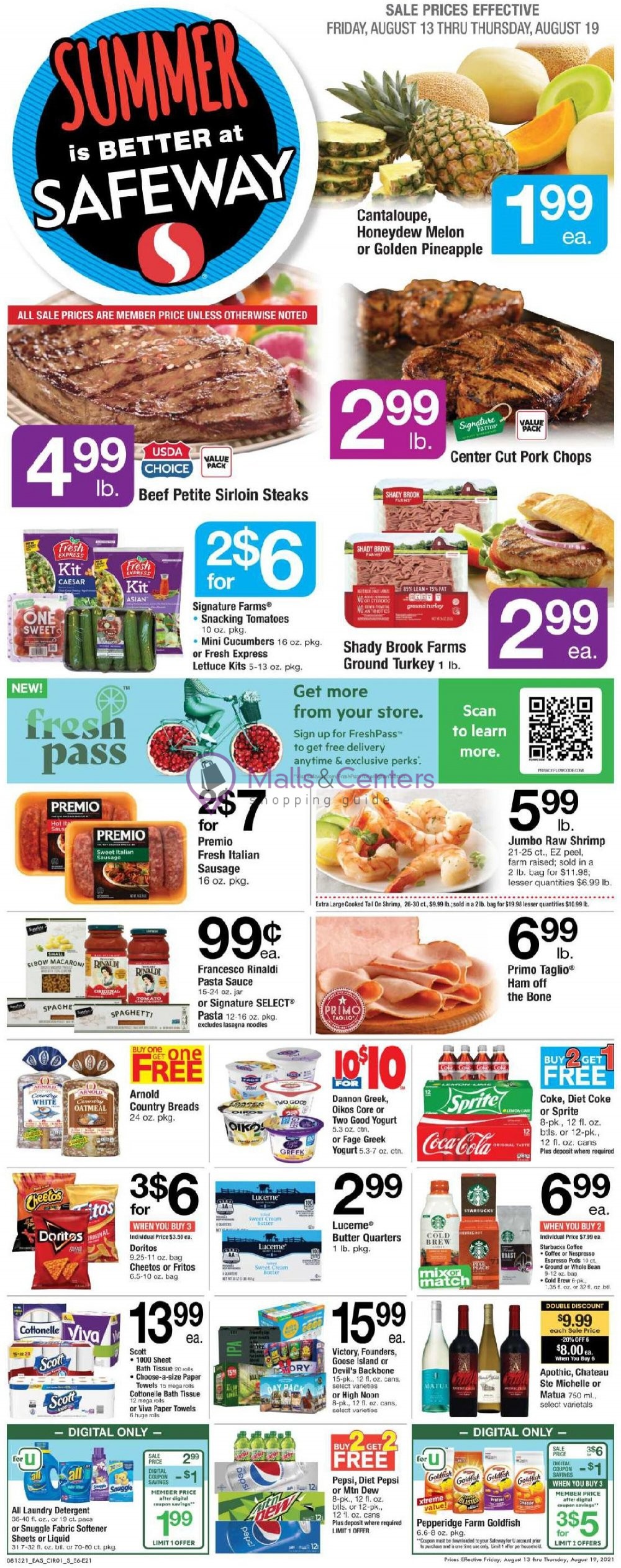 Safeway Weekly Ad - sales & flyers specials - MallsCenters