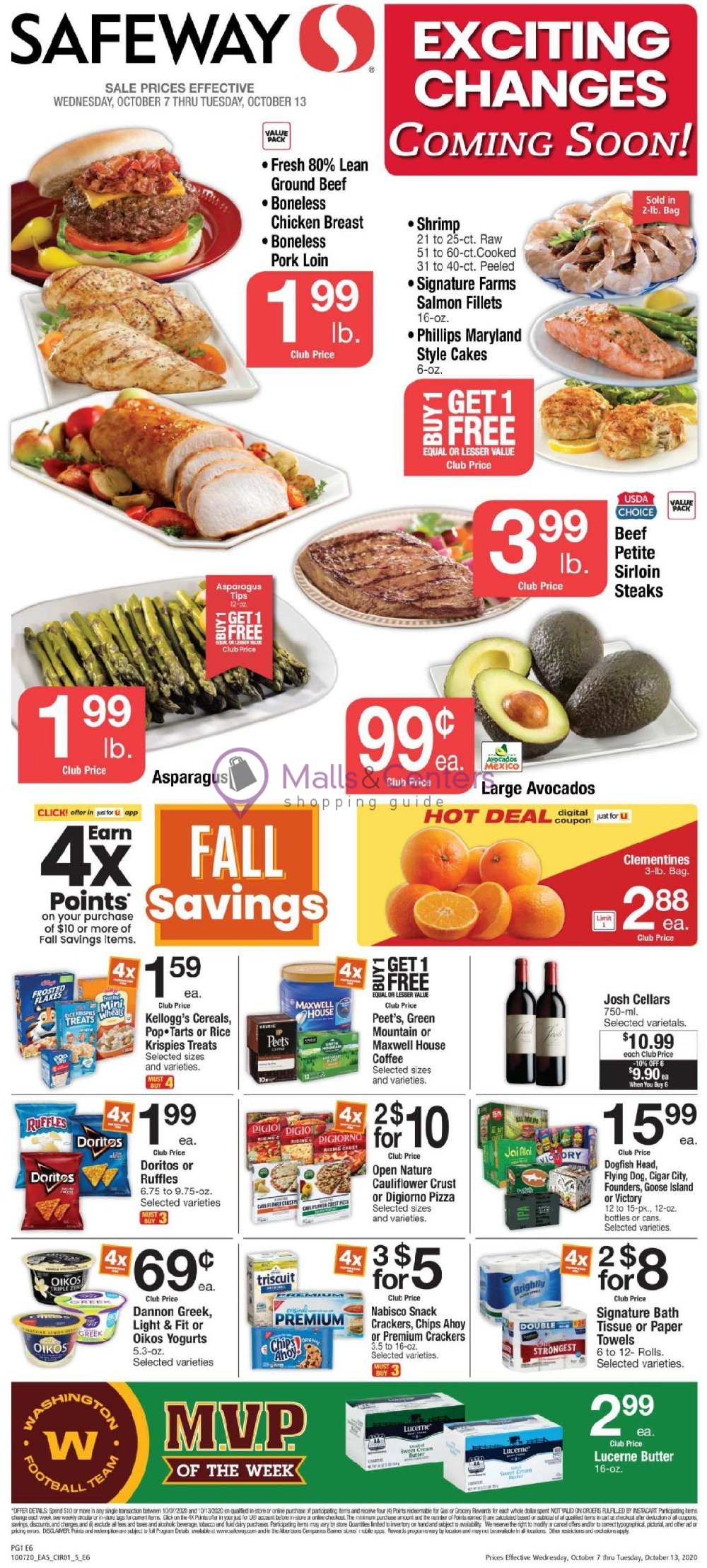 Safeway Weekly Ad - sales & flyers specials - MallsCenters