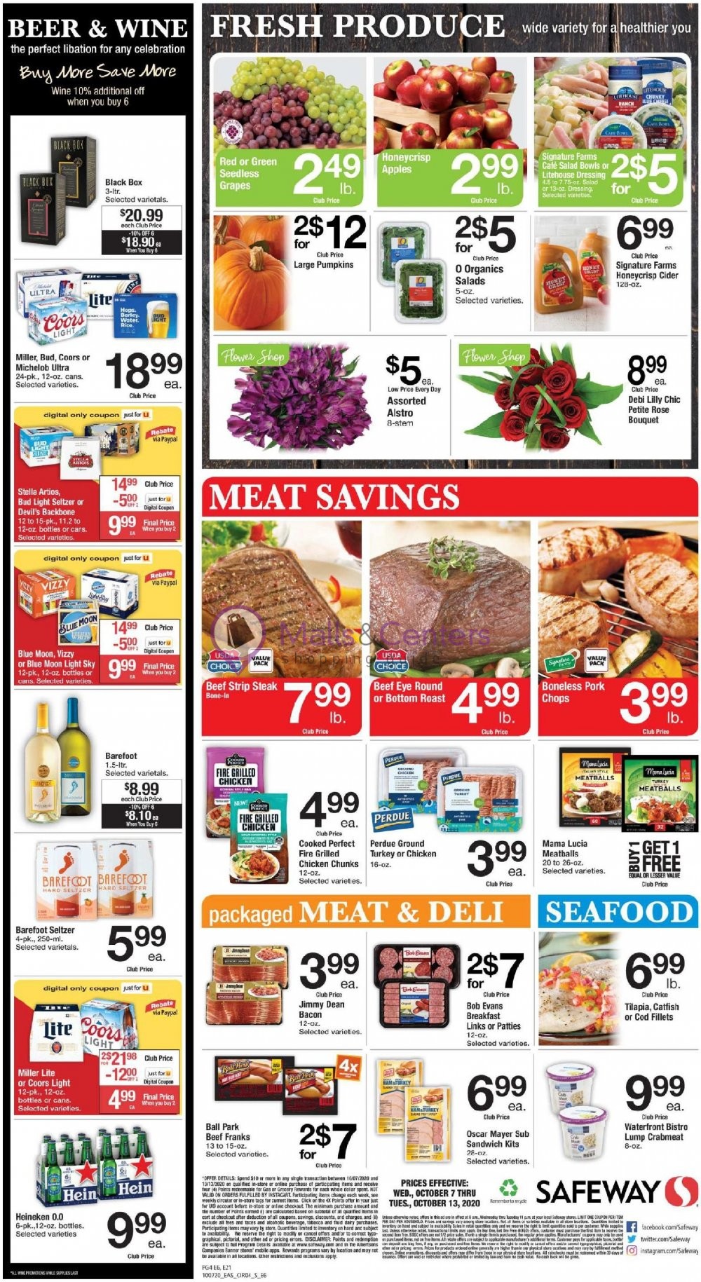 Safeway Weekly Ad - sales & flyers specials - MallsCenters