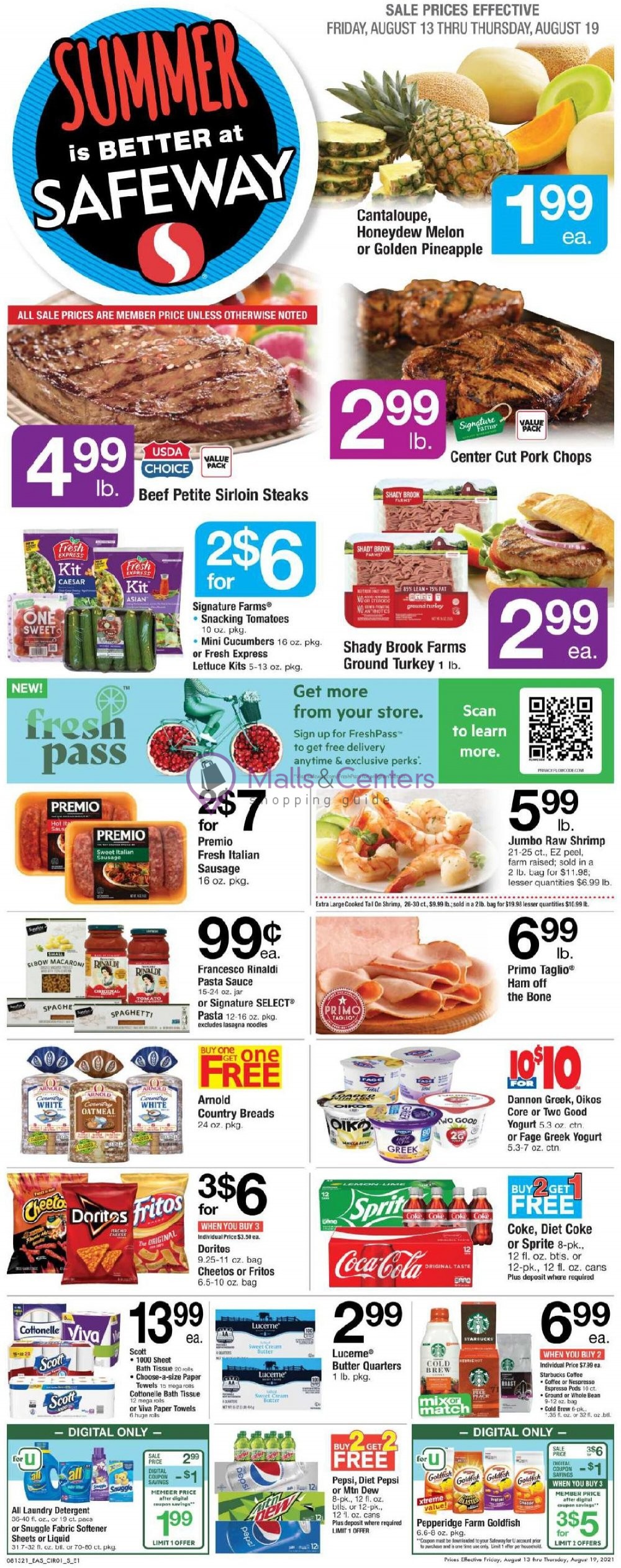 Safeway Weekly Ad - sales & flyers specials - MallsCenters