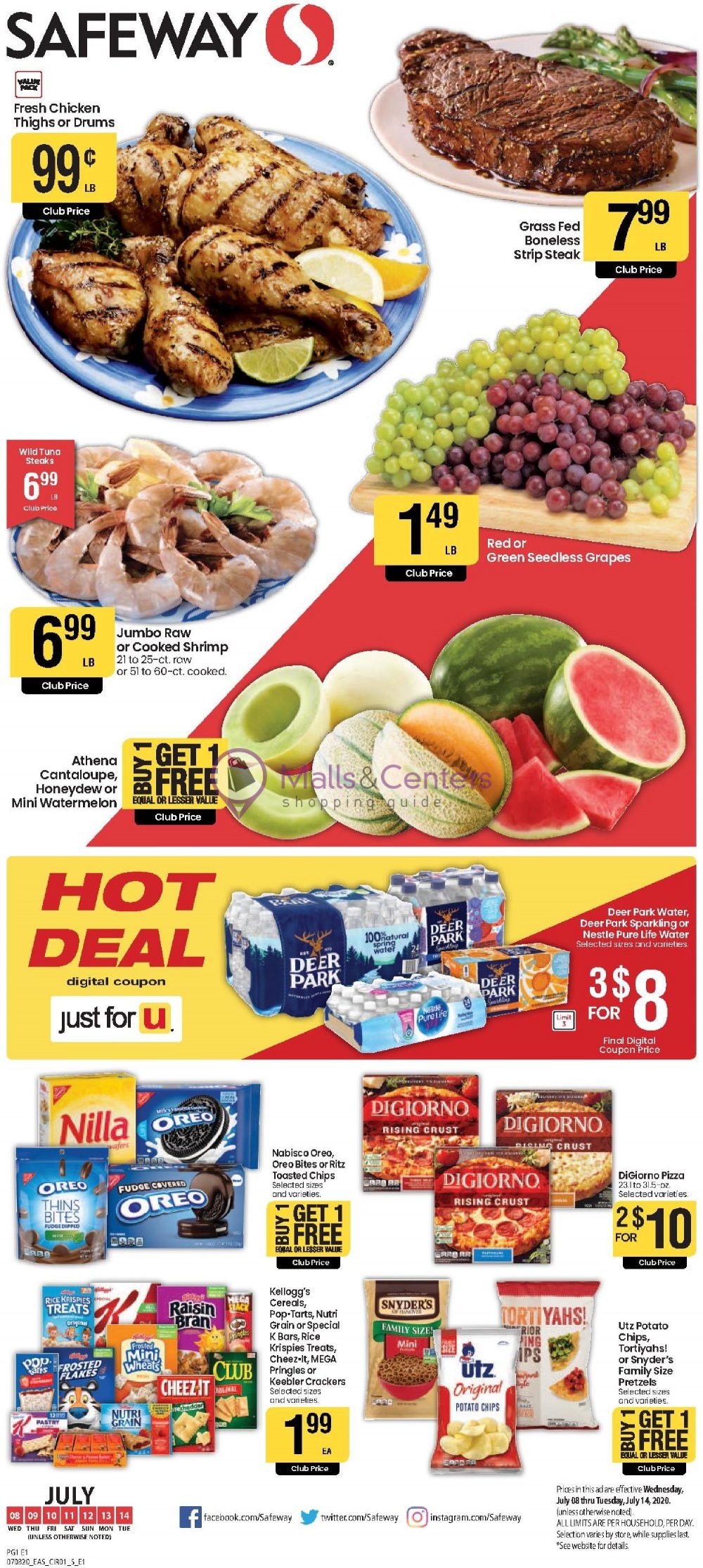 Safeway Weekly Ad - sales & flyers specials - MallsCenters