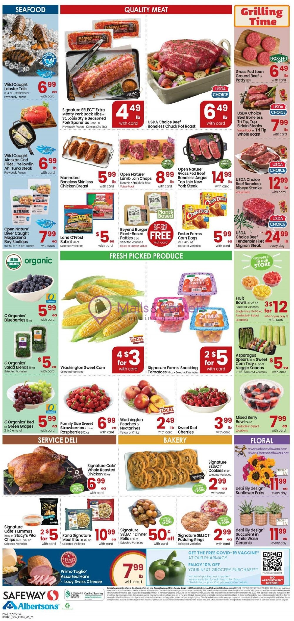 Safeway Weekly Ad - sales & flyers specials - MallsCenters