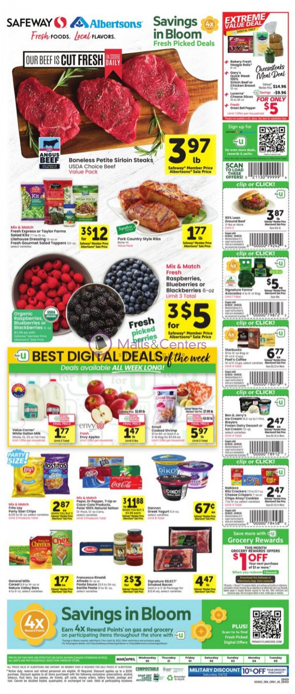 Safeway Weekly Ad - sales & flyers specials - MallsCenters