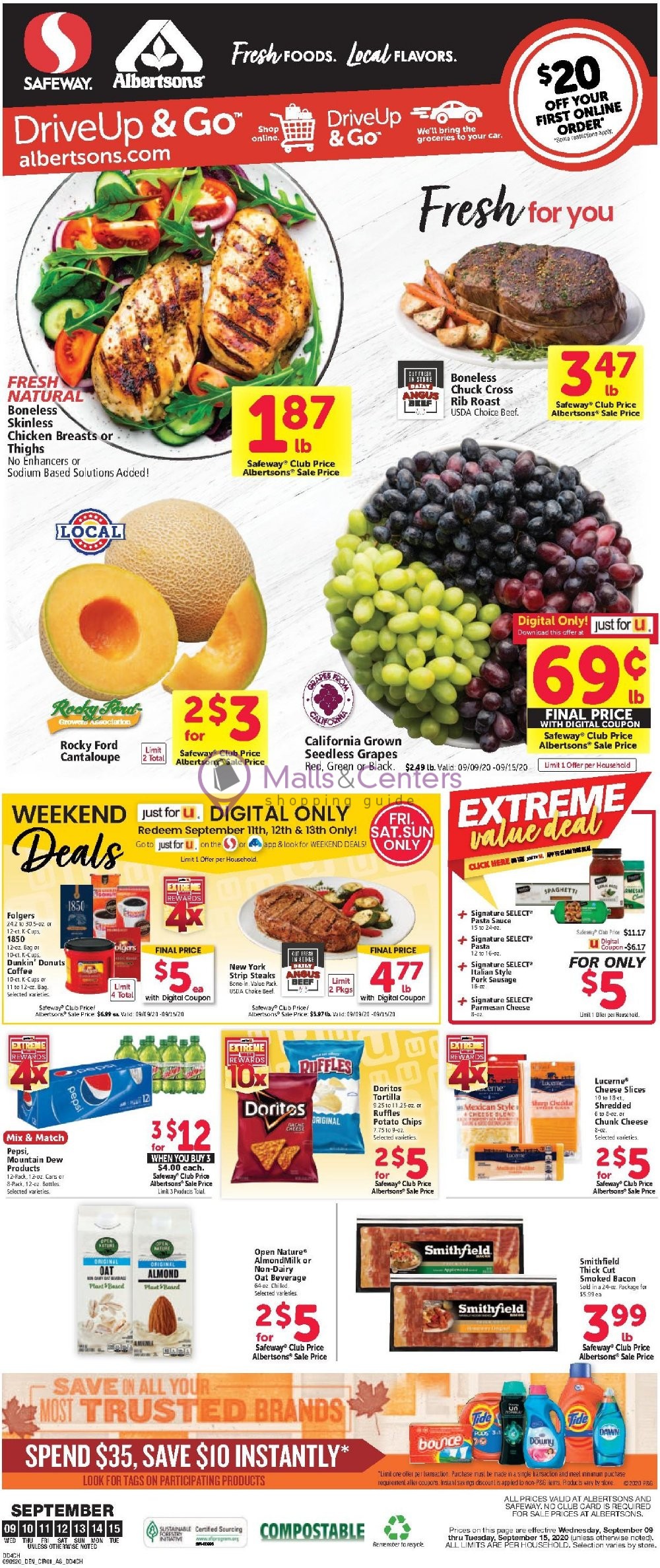 Safeway Weekly Ad - sales & flyers specials - MallsCenters