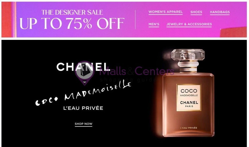Saks Fifth Avenue Weekly Ad - sales & flyers specials - MallsCenters