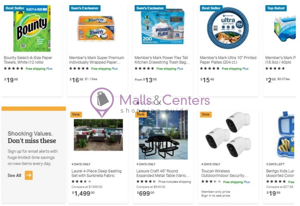 Sam's Club Weekly Ad - sales & flyers specials - MallsCenters