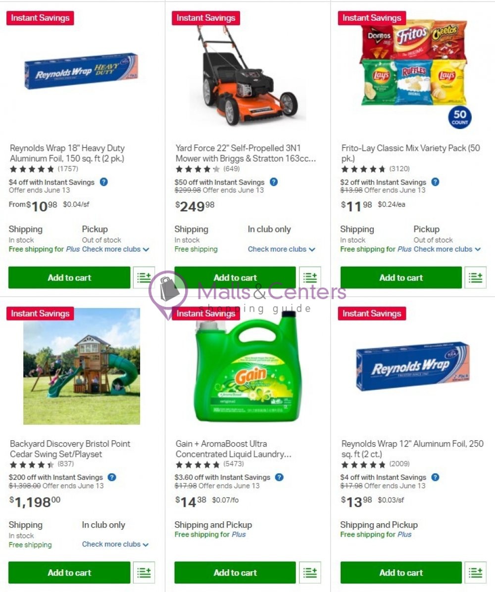 Sam's Club Weekly Ad - sales & flyers specials - MallsCenters