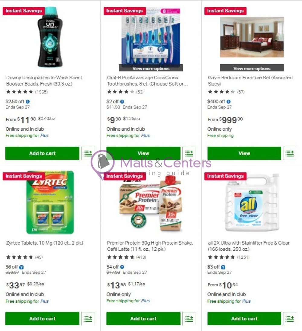 Sam's Club Weekly Ad - sales & flyers specials - MallsCenters