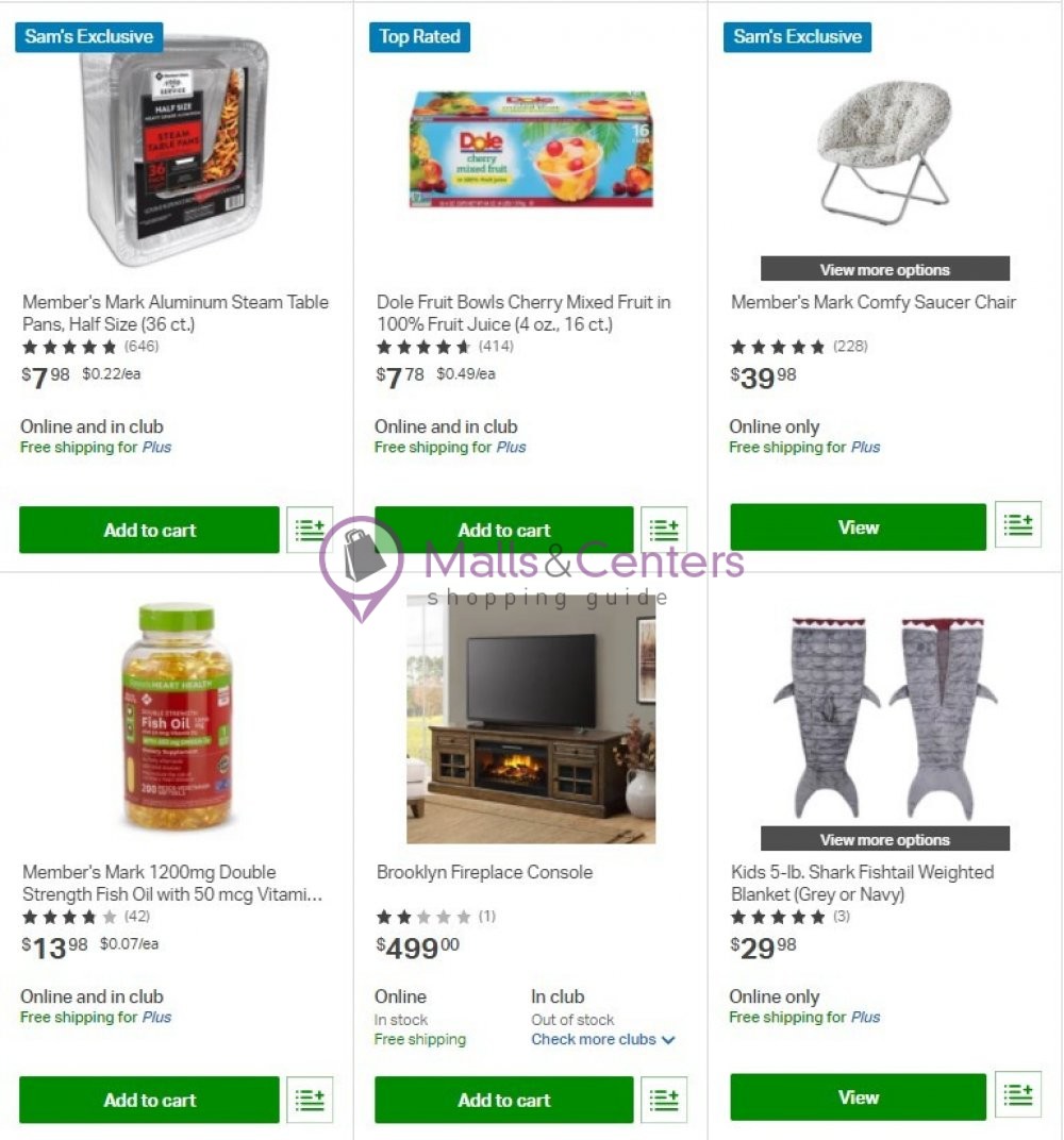 Sam's Club Weekly Ad - sales & flyers specials - MallsCenters