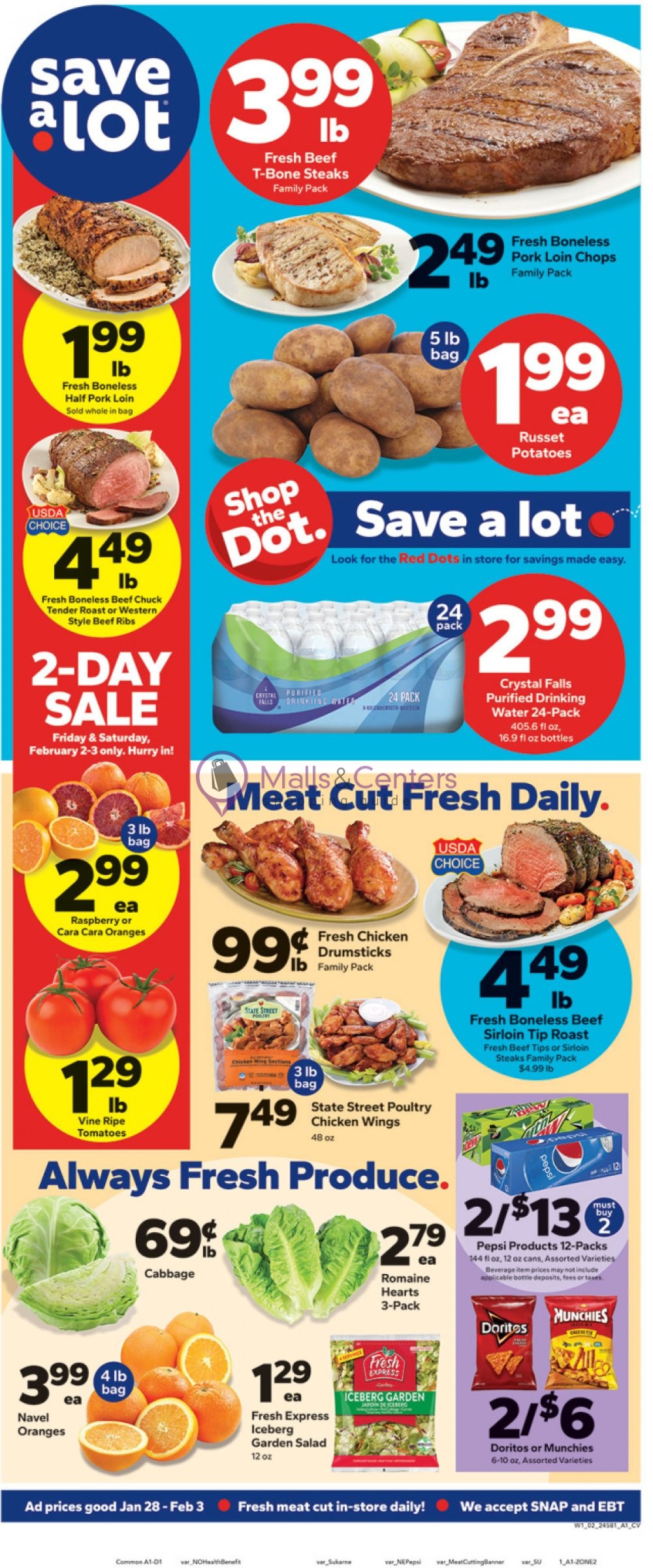 Save a Lot food store Weekly Ad, from Sun, 1/28/2024 - sales & flyers ...