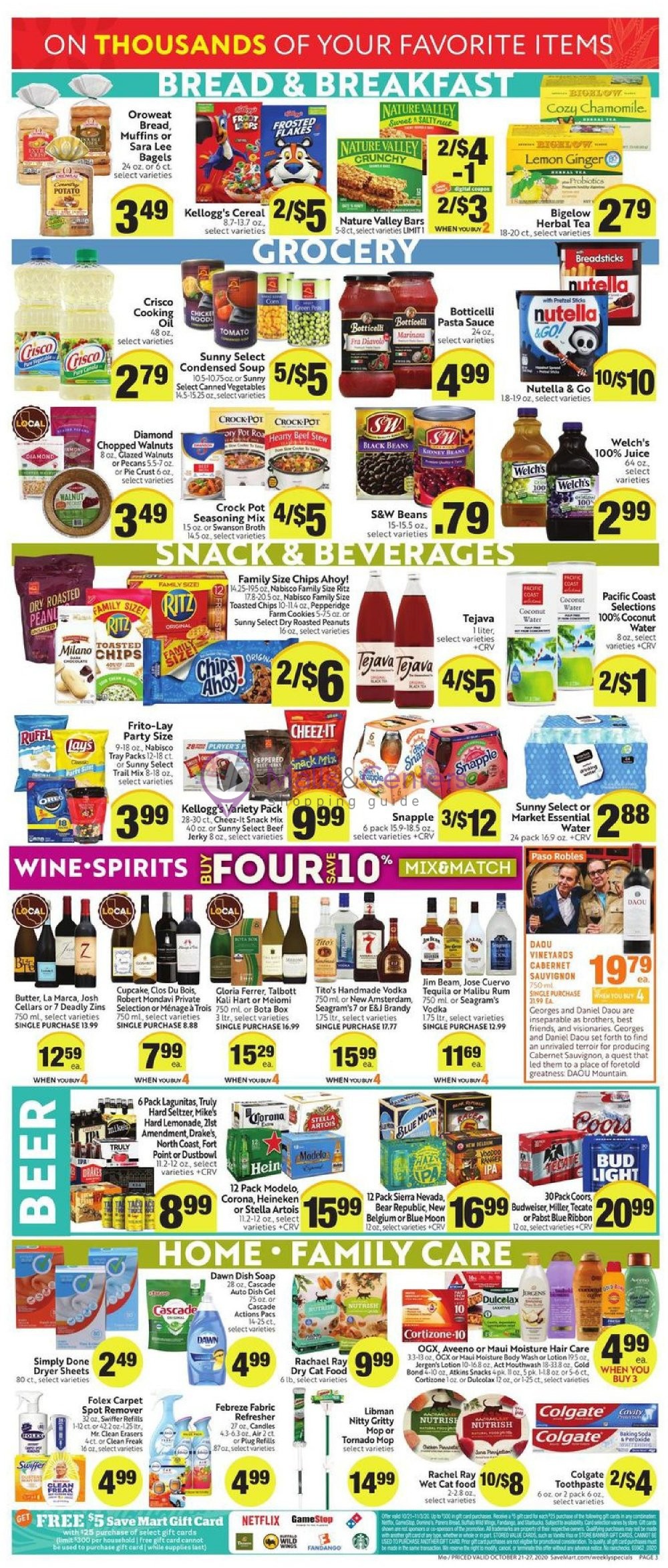 Save Mart Supermarkets Weekly Ad - sales & flyers specials - MallsCenters
