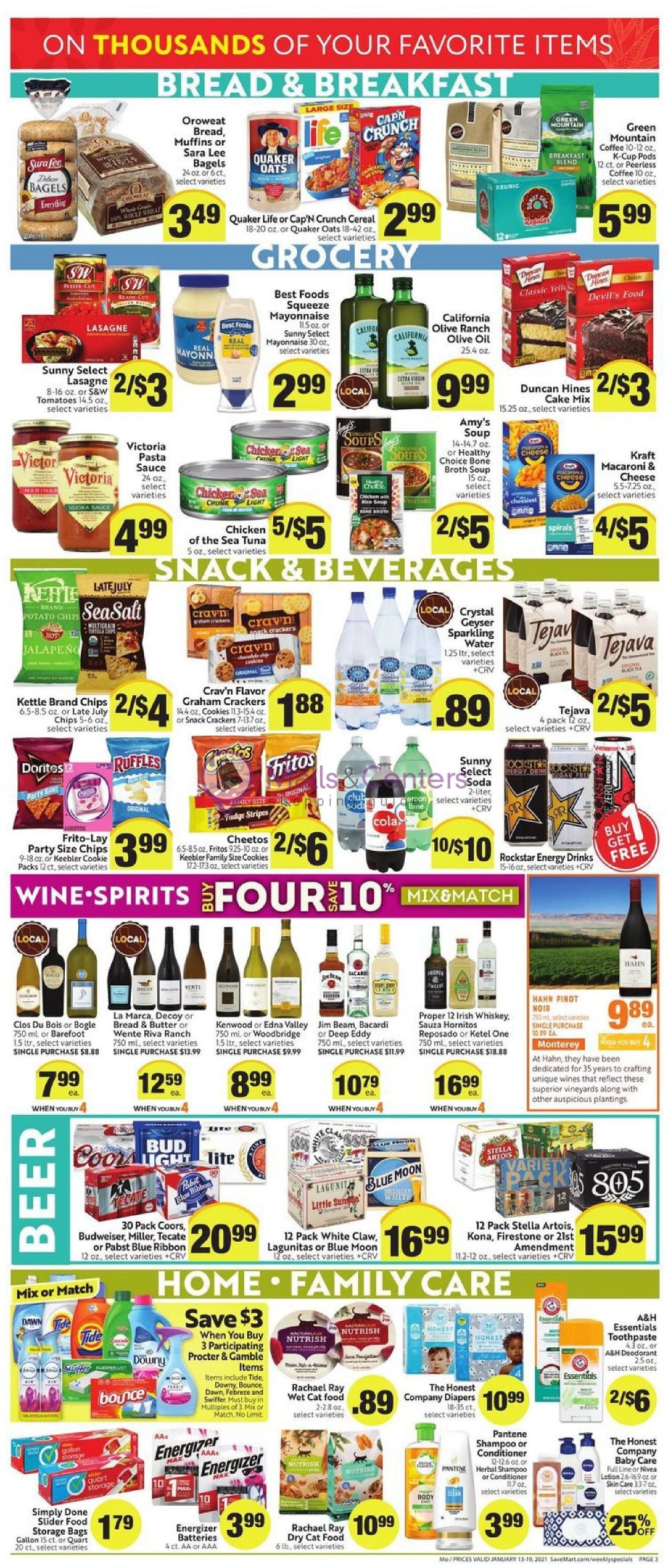 Save Mart Supermarkets Weekly Ad - sales & flyers specials - MallsCenters