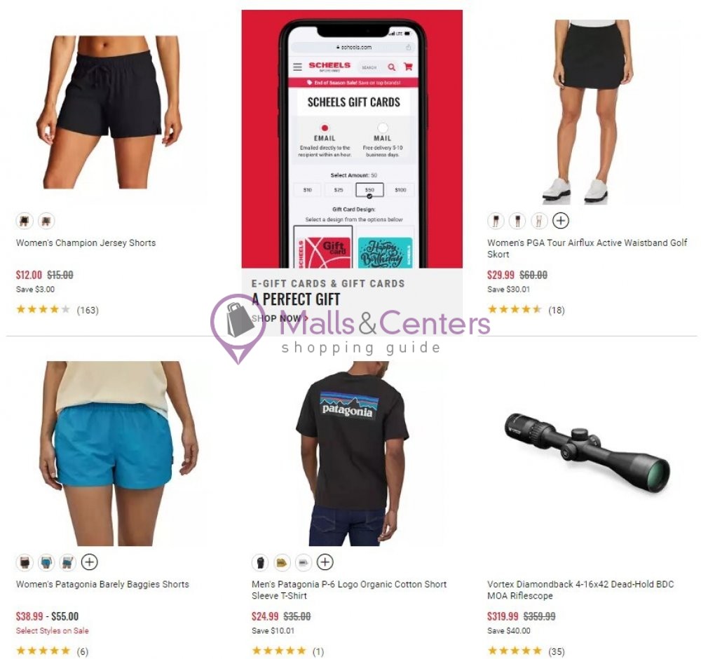 Scheels Weekly Ad - sales & flyers specials - MallsCenters