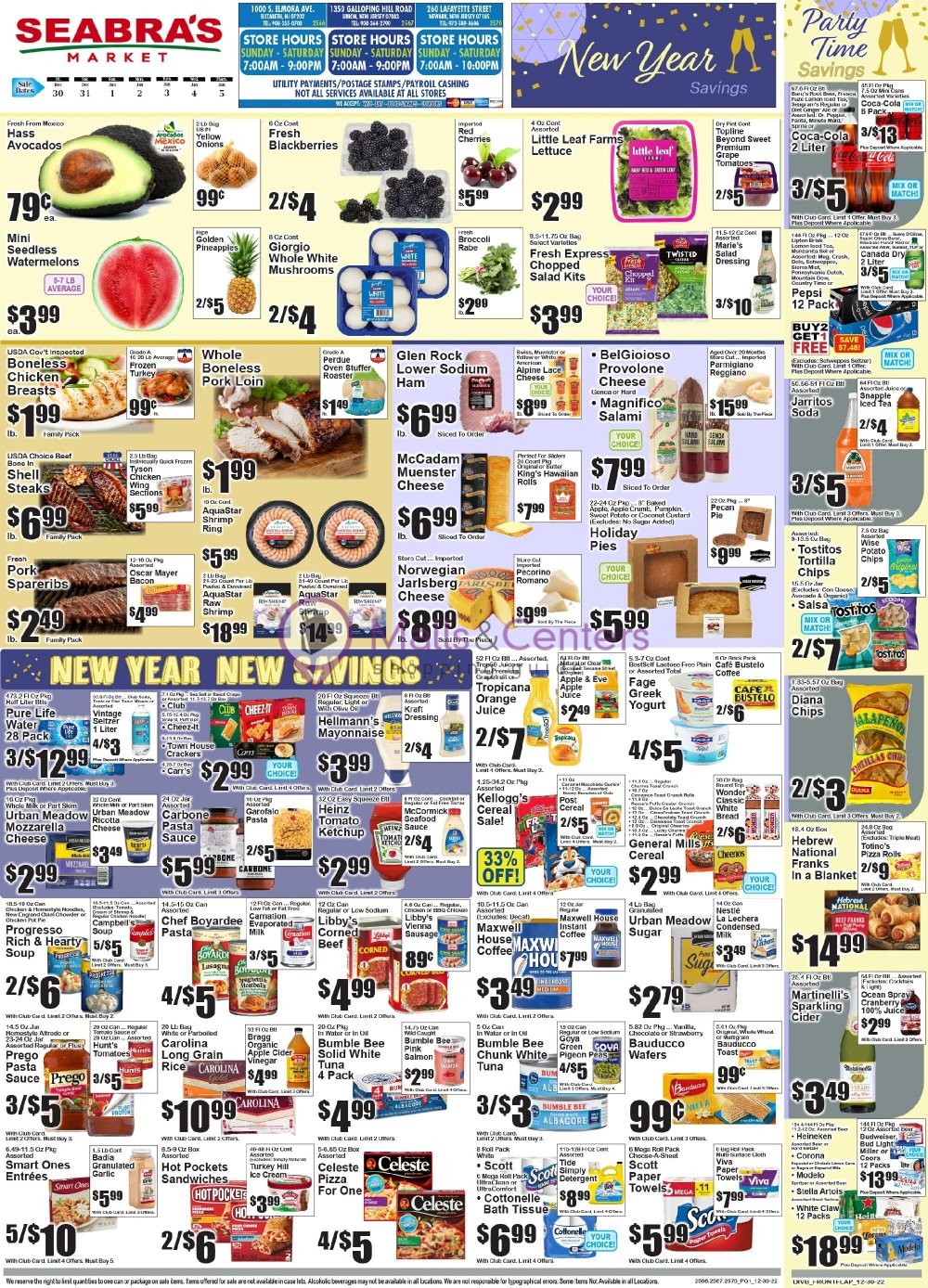 Seabra's Market Weekly Ad - sales & flyers specials - MallsCenters