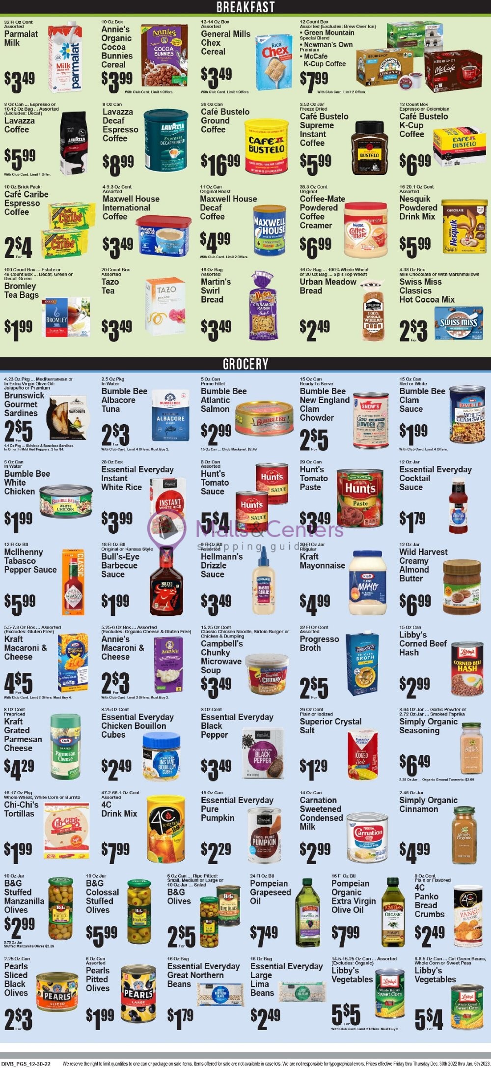 Seabra's Market Weekly Ad - sales & flyers specials - MallsCenters