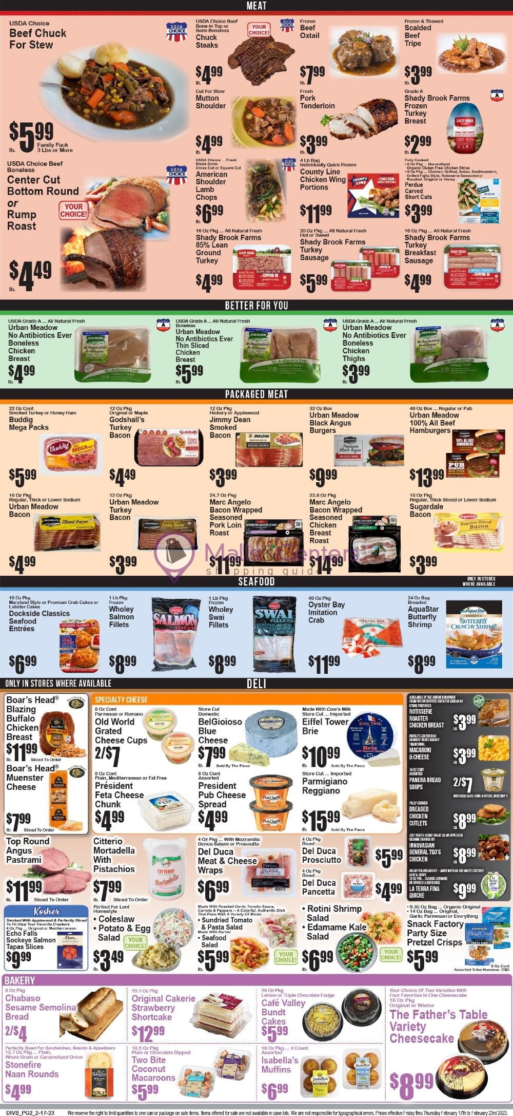 Seabra's Market Weekly Ad - sales & flyers specials - MallsCenters